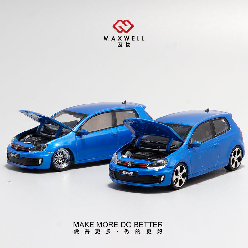 Maxwell Model 1:64 Volkswagen Golf GTI MK6 (3 Colours) – Horizon Diecast