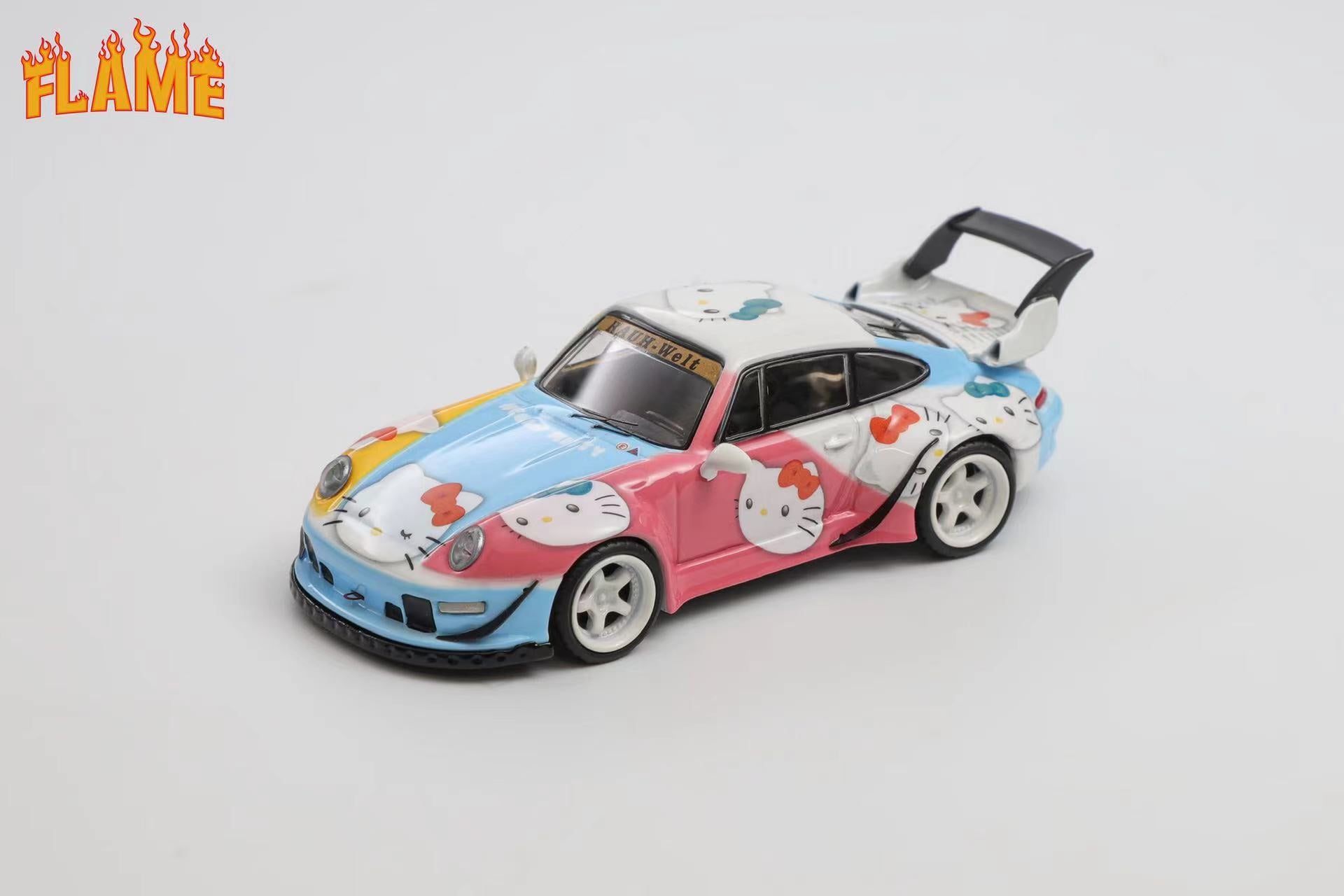 Flame 1:64 Porsche RWB Hello Kitty Livery (2 Verisons) – Horizon Diecast