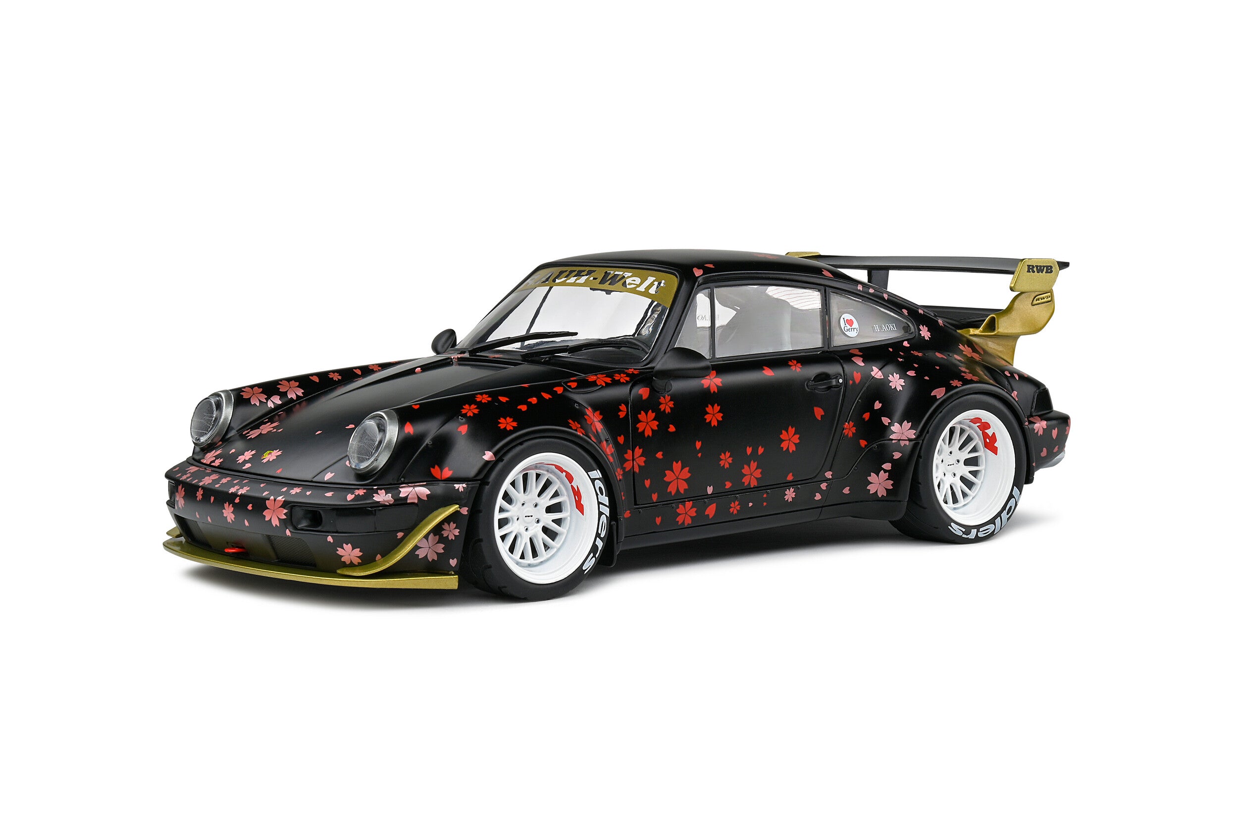 Solido 1:18 RWB BODYKIT AOKI BLACK 2021 – Horizon Diecast