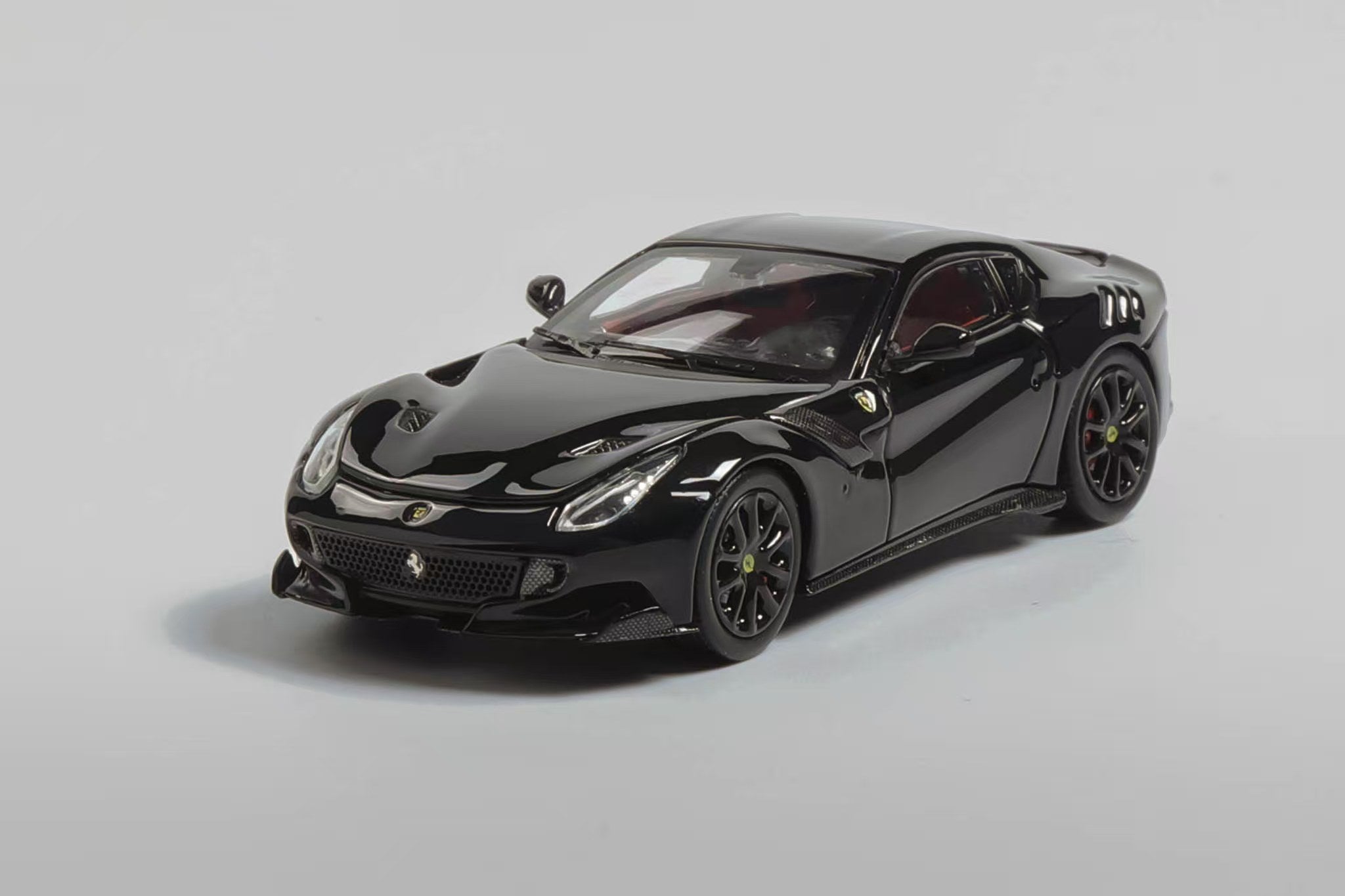 Little Toys 1:64 F12 TDF - Pearl Black Red Interior – Horizon Diecast