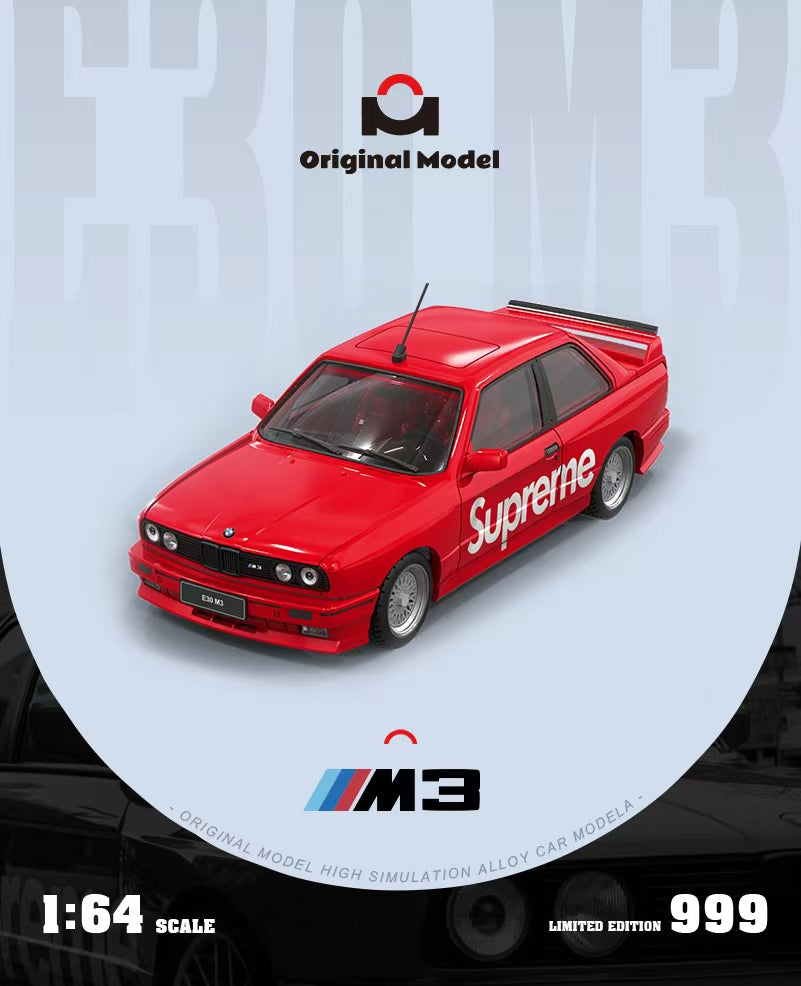 Original Model 1:64 BMW E30 Supreme Livery OM647801 – Horizon Diecast