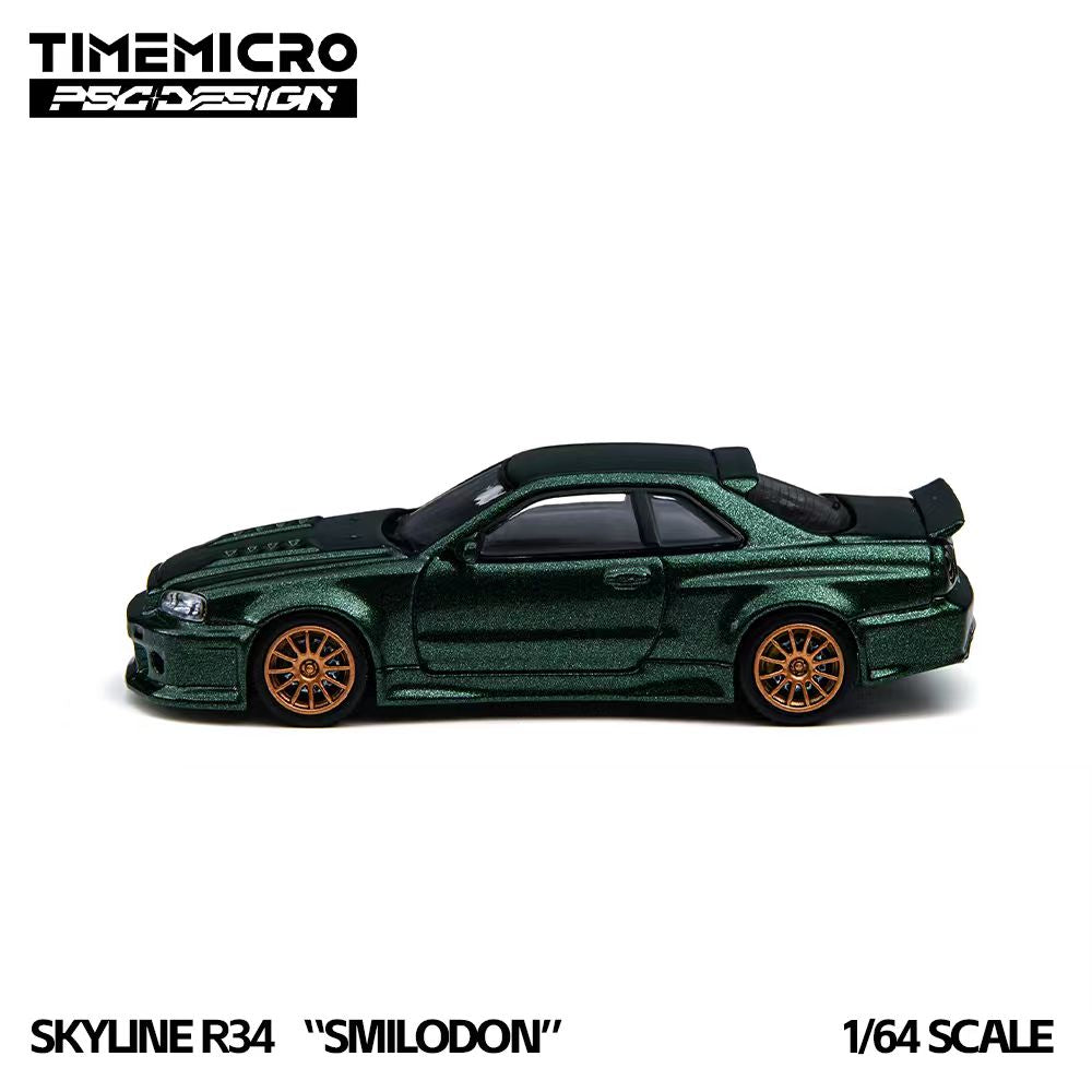 [Preorder] TimeMicro × PSC DESIGN 1:64 Nissan Skyline R34 Smilodon TM6 ...