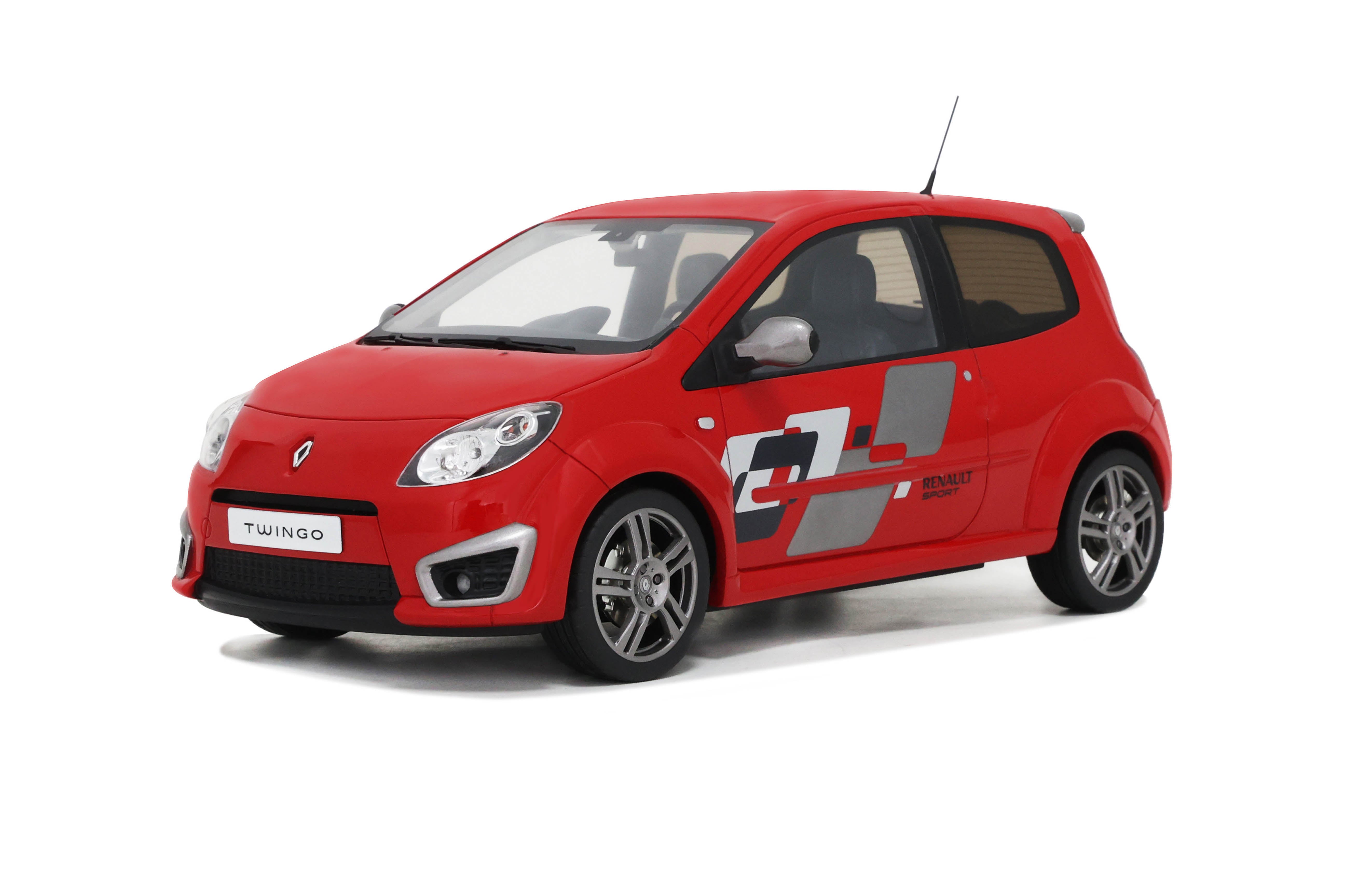 OttO 1:18 RENAULT TWINGO RS PHASE 1 RED 2008 – Horizon Diecast