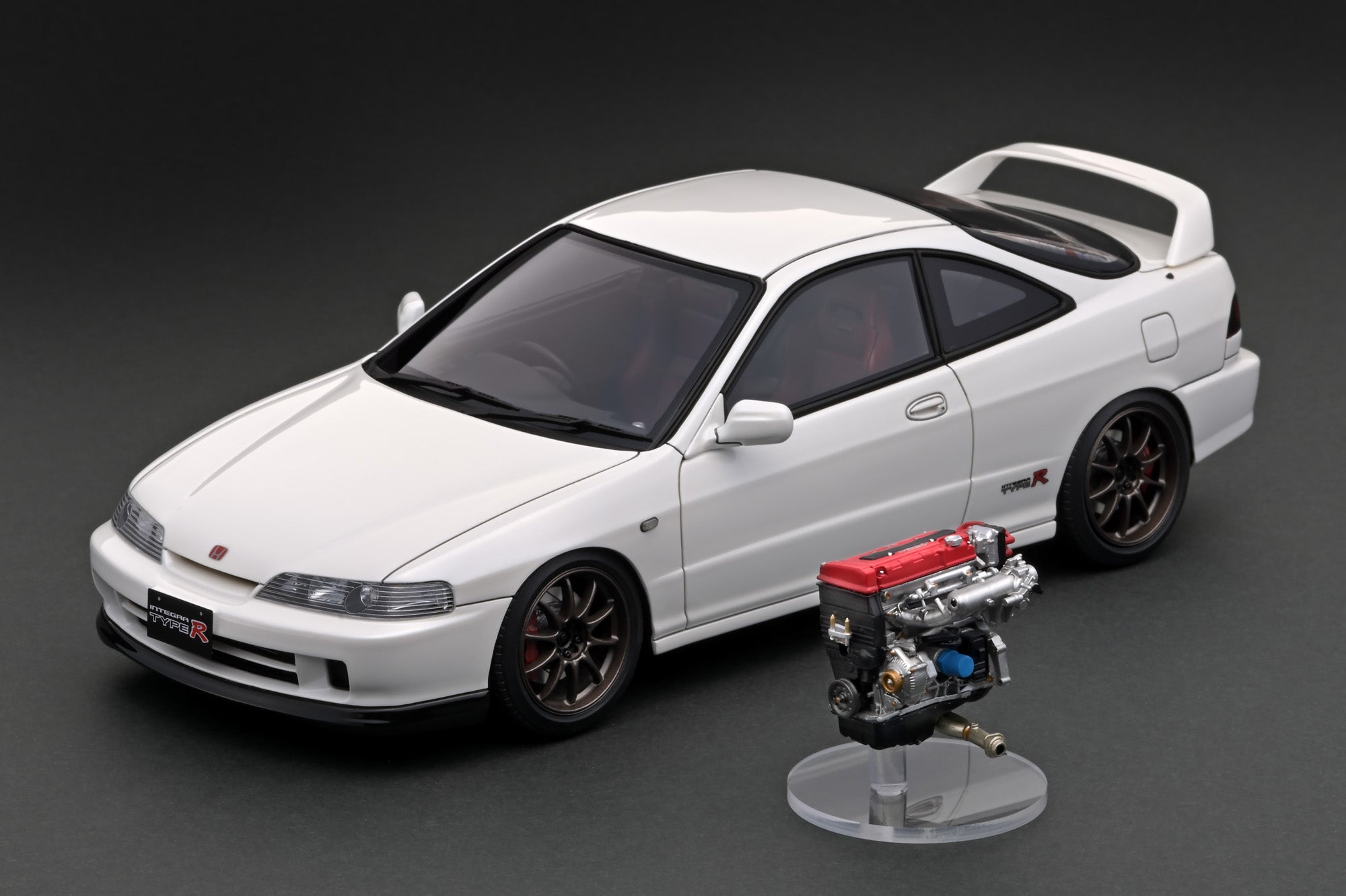 IG 1:18 Honda INTEGRA (DC2) TYPE R With B18C VTEC engine IG3055 ...