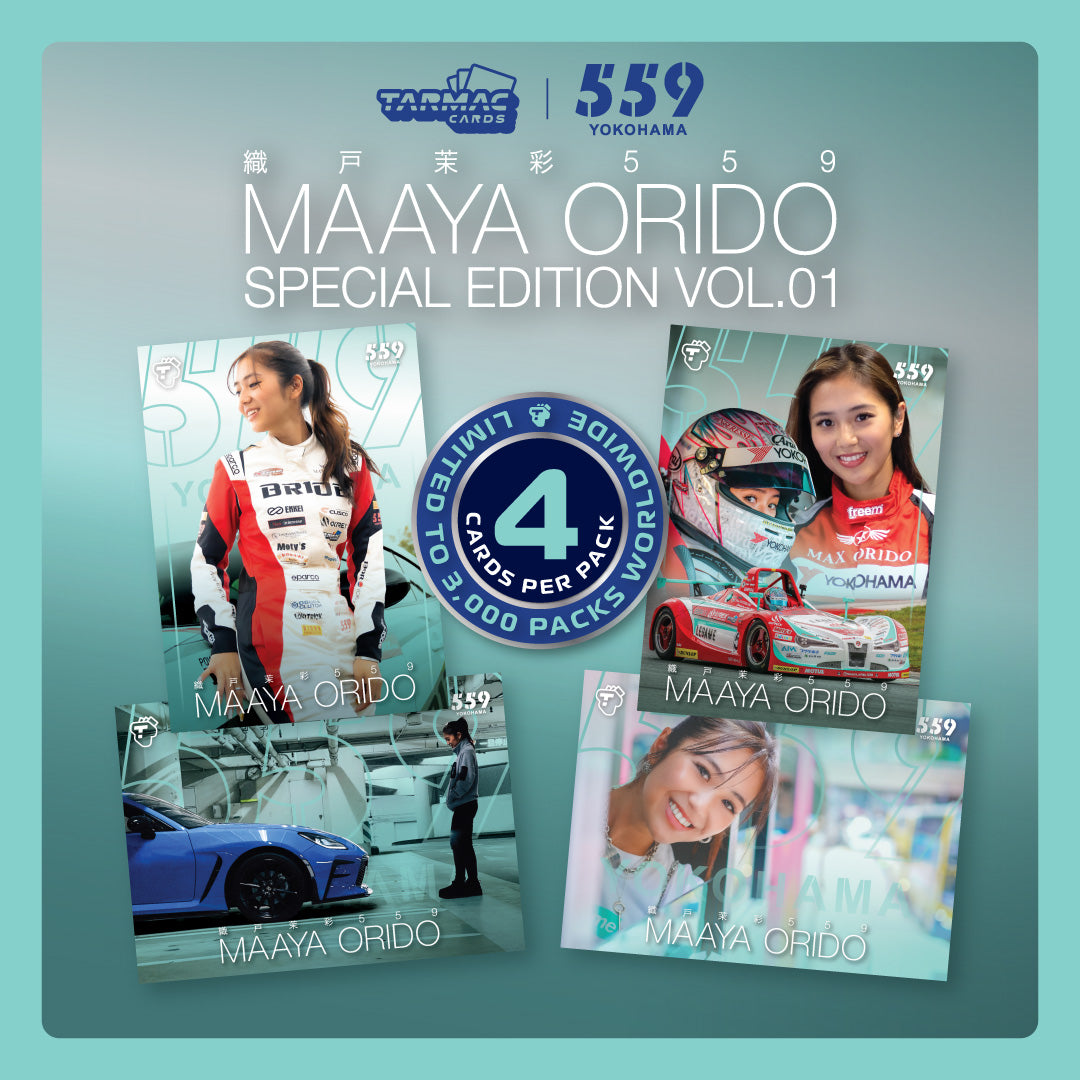 Tarmac Works 1:64 MAAYA ORIDO SPECIAL EDITION COLLECTIBLE TRADING CARD ...