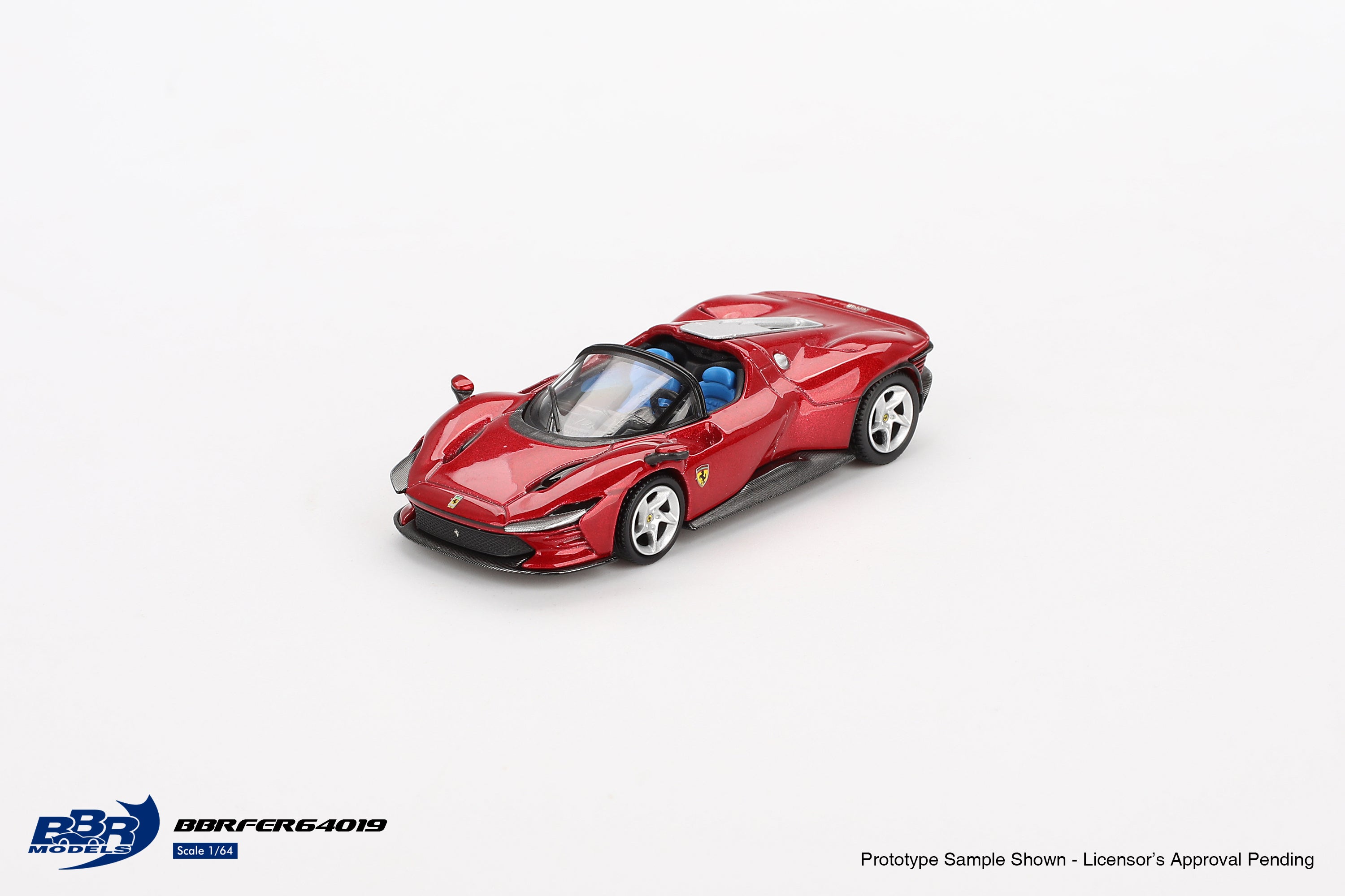 BBR Model 1:64 Ferrari Daytona SP3 Rosso Imola BBRFER64019 – Horizon ...