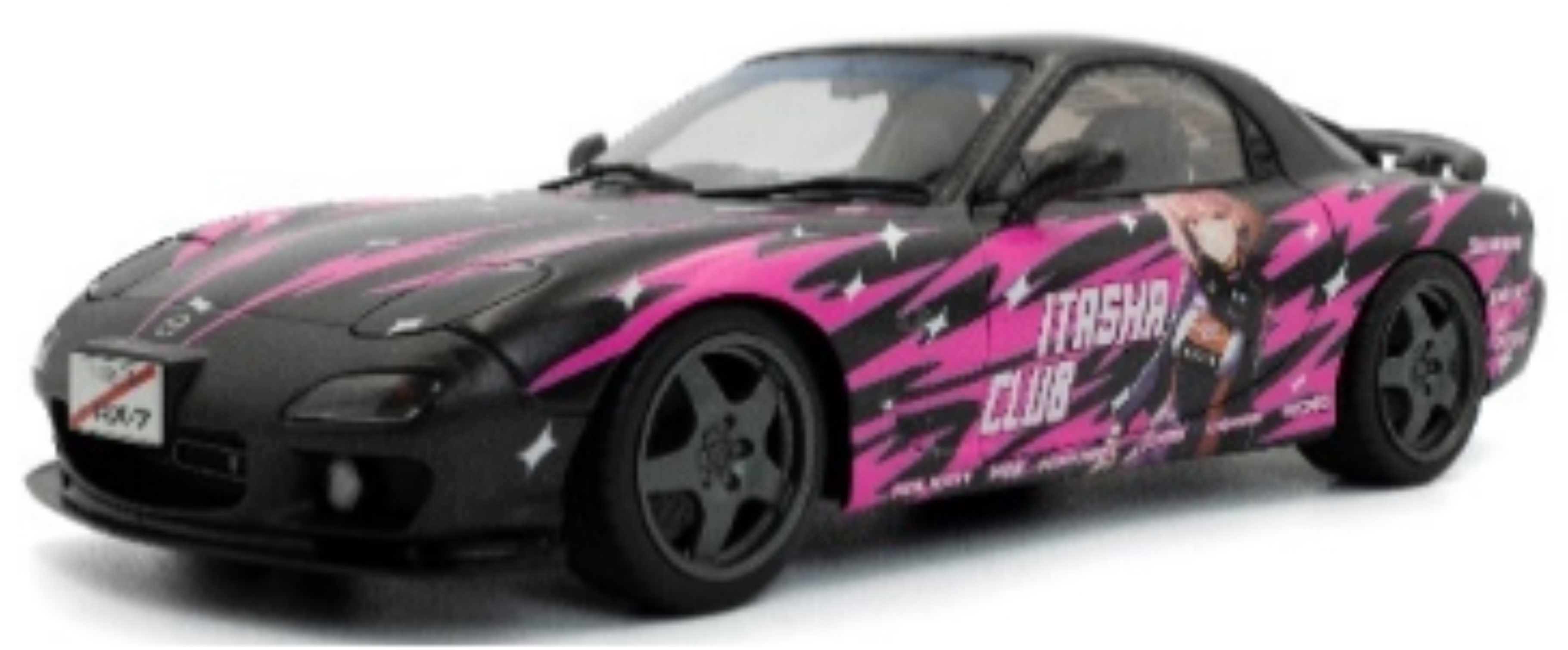 Solido 1:18 MAZDA RX7 FD3RS SOLIDO WORKS ITASHA CLUB PINK 1999 S181060 ...