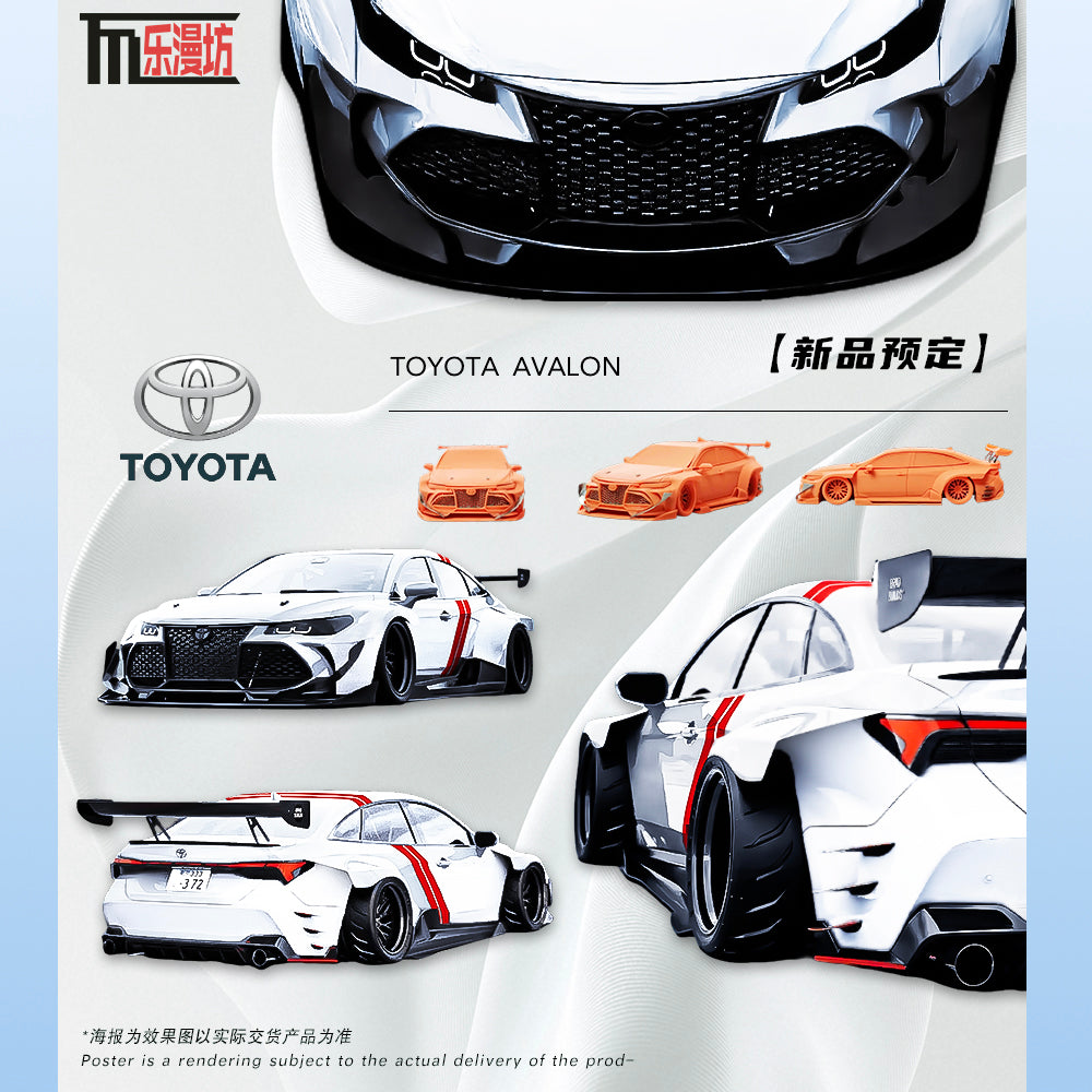 LMF Model 1:64 Toyota Avalon (2 Variants) – Horizon Diecast