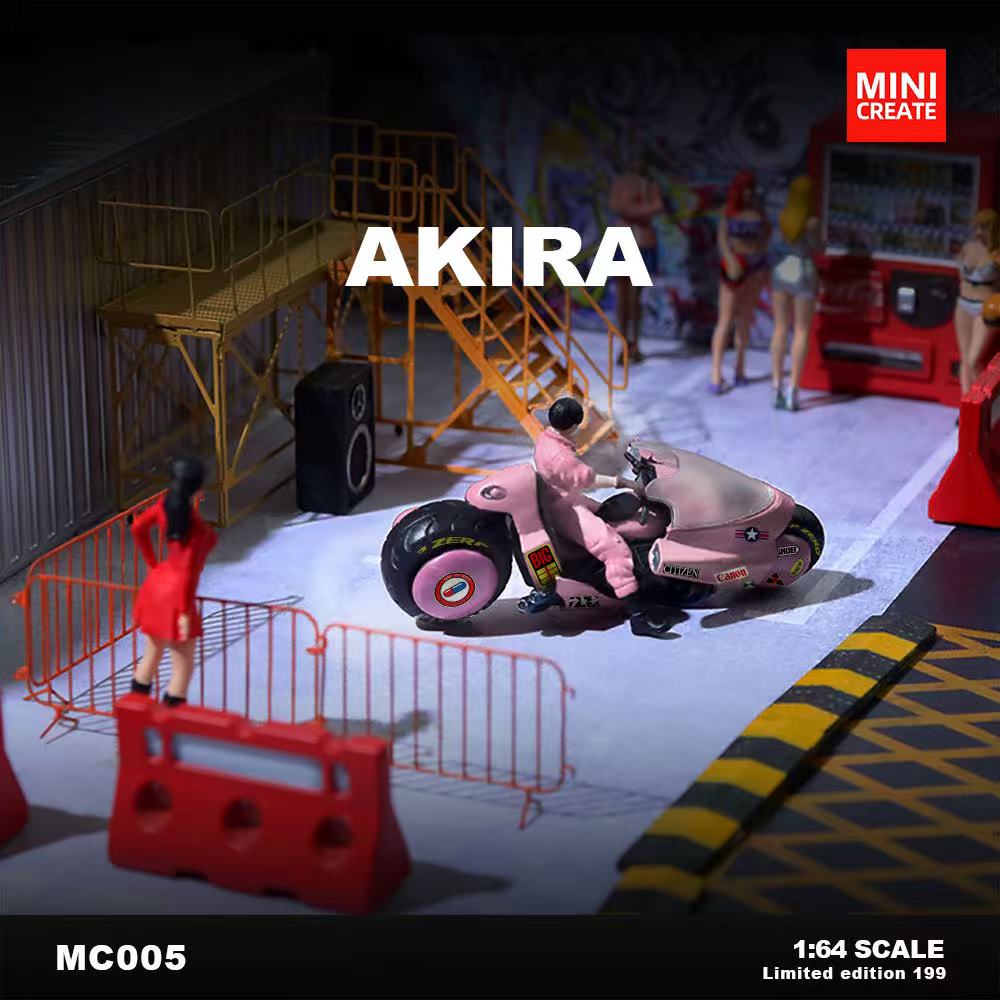 [Preorder] MINI Create 1:64 AKIRA Locomotive (2 Colours) – Horizon Diecast