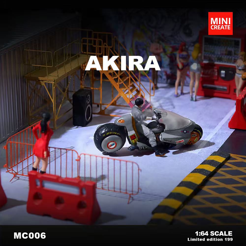 [Preorder] MINI Create 1:64 AKIRA Locomotive (2 Colours) – Horizon Diecast