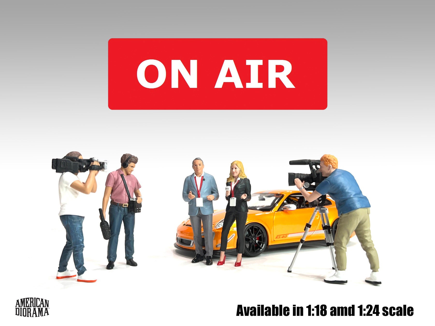 American Diorama 1:18 Resin Figure On Air AD-1840 – Horizon Diecast