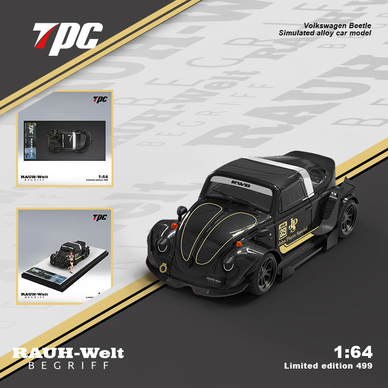 TPC 1:64 Volkswagen Beetle RWB JPS (2 Version) – Horizon Diecast