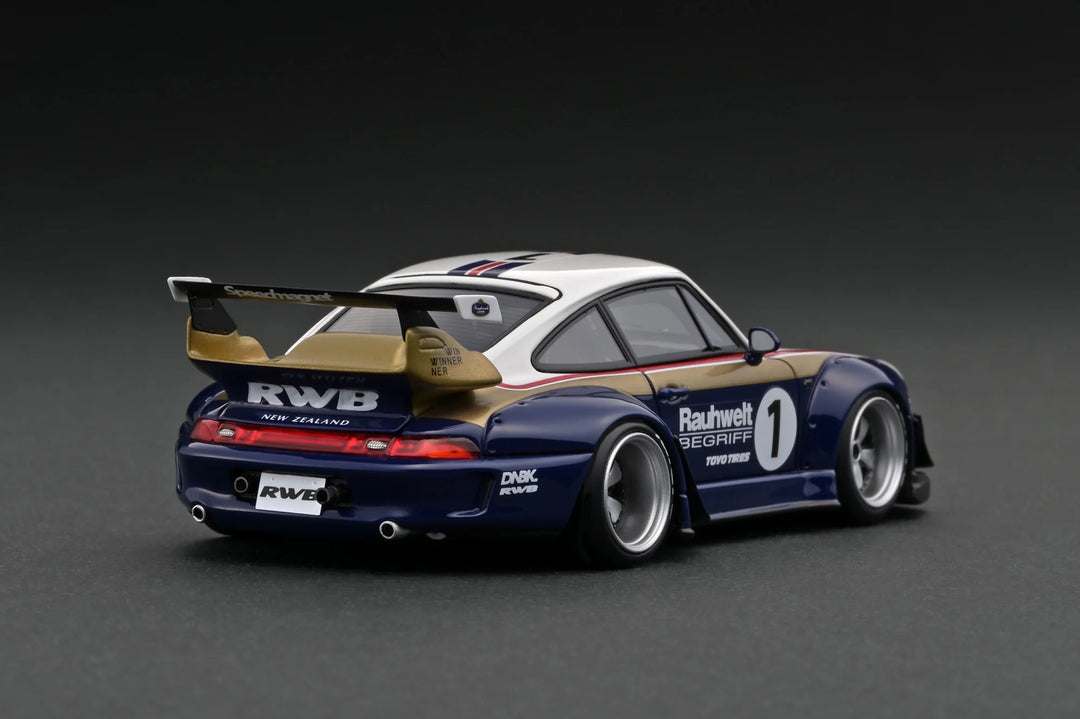 Ignition Model 1:43 RWB 993 White/Gold/Blue IG2171 – Horizon Ignition Model 1:43 RWB 993 White/Gold/Blue IG2171 – Horizon