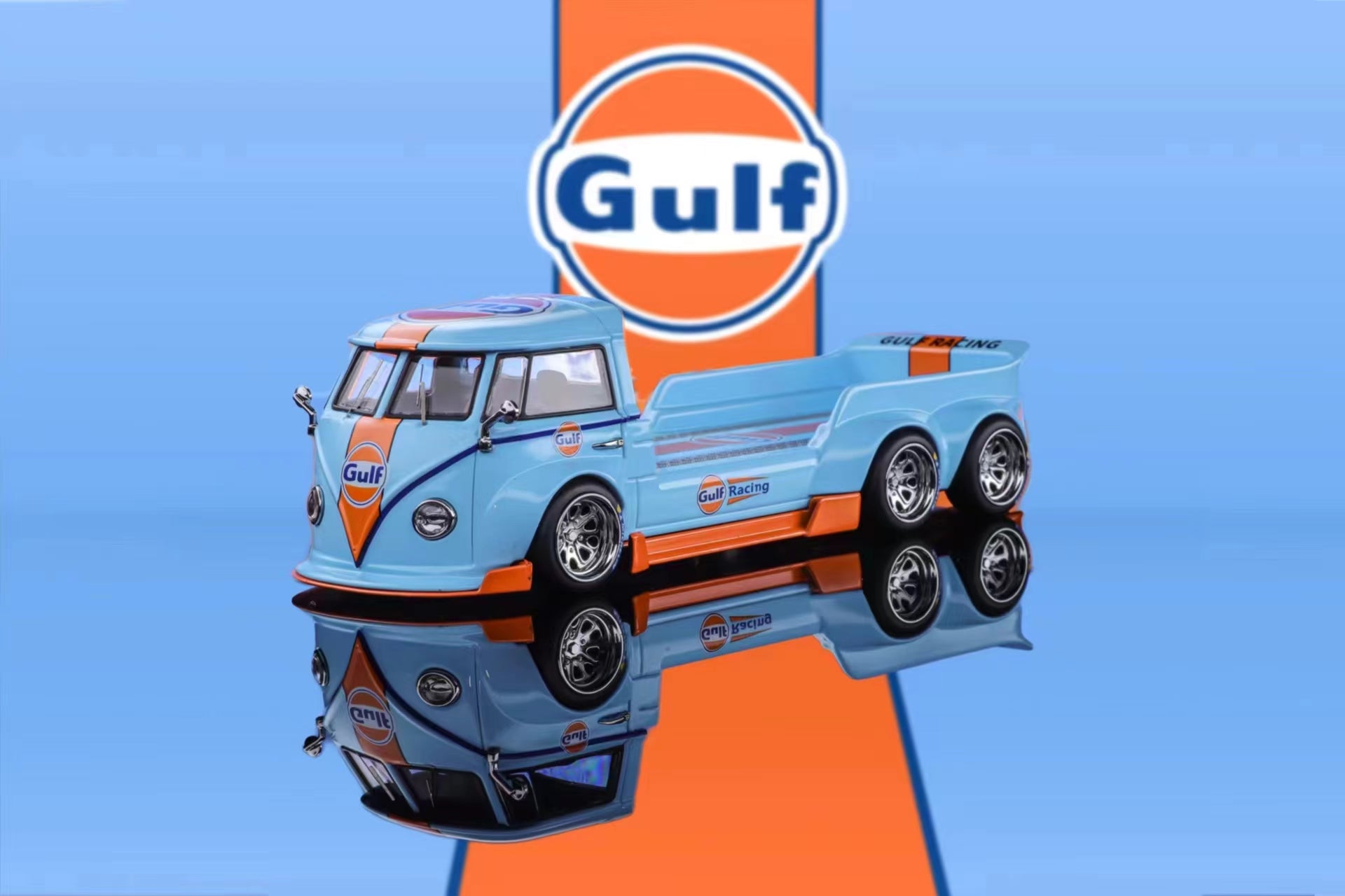 Liberty64 1:64 Volkswagen Trailer Gulf – Horizon Diecast