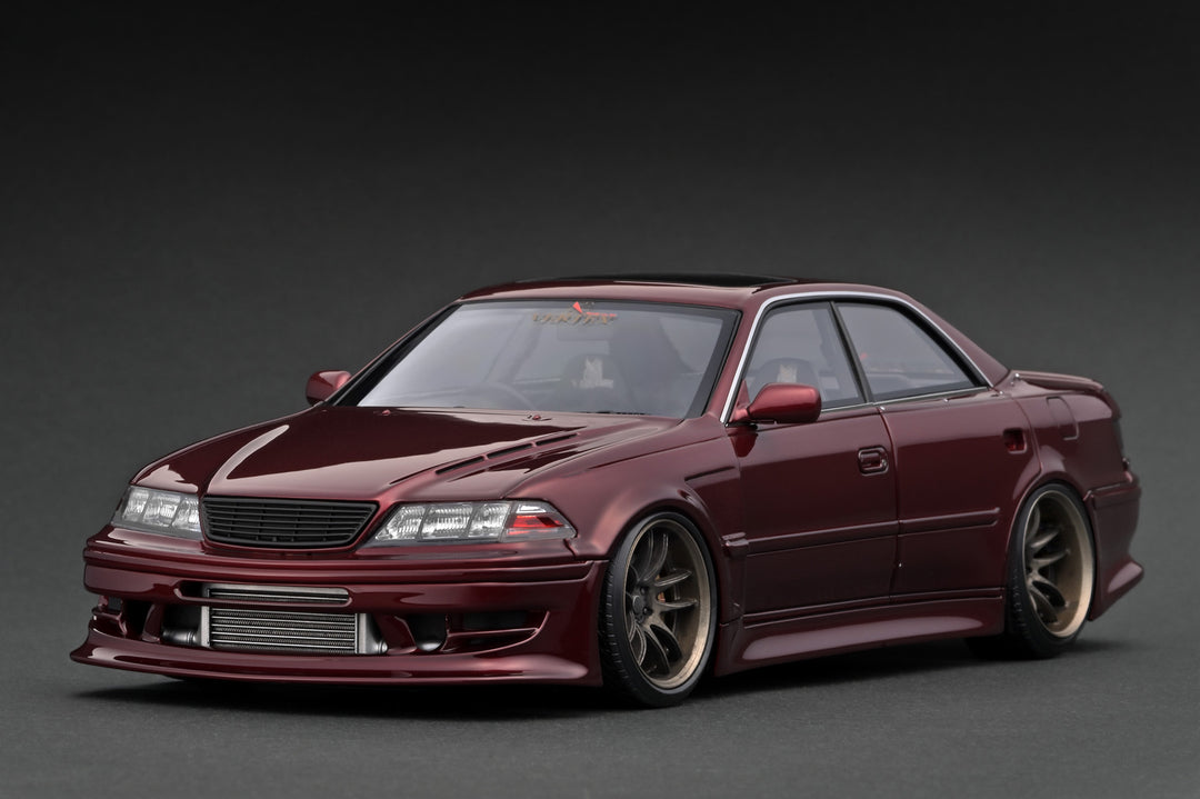 [Preorder] Ignition Model 1:18 VERTEX JZX100 MARK-II Red Metallic ...