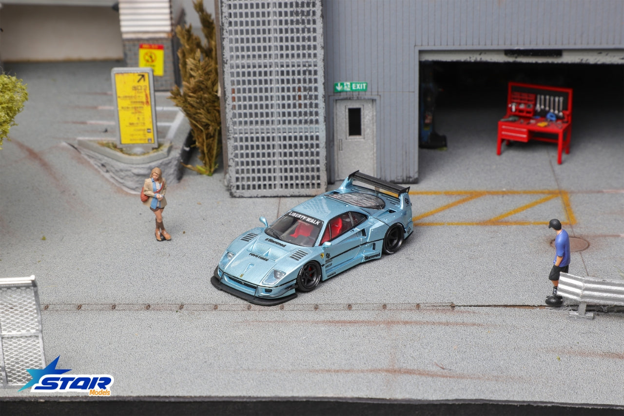 [Preorder] Star Model 1:64 Ferrari Supercar F40 LB-Works Wide-Body Mod ...