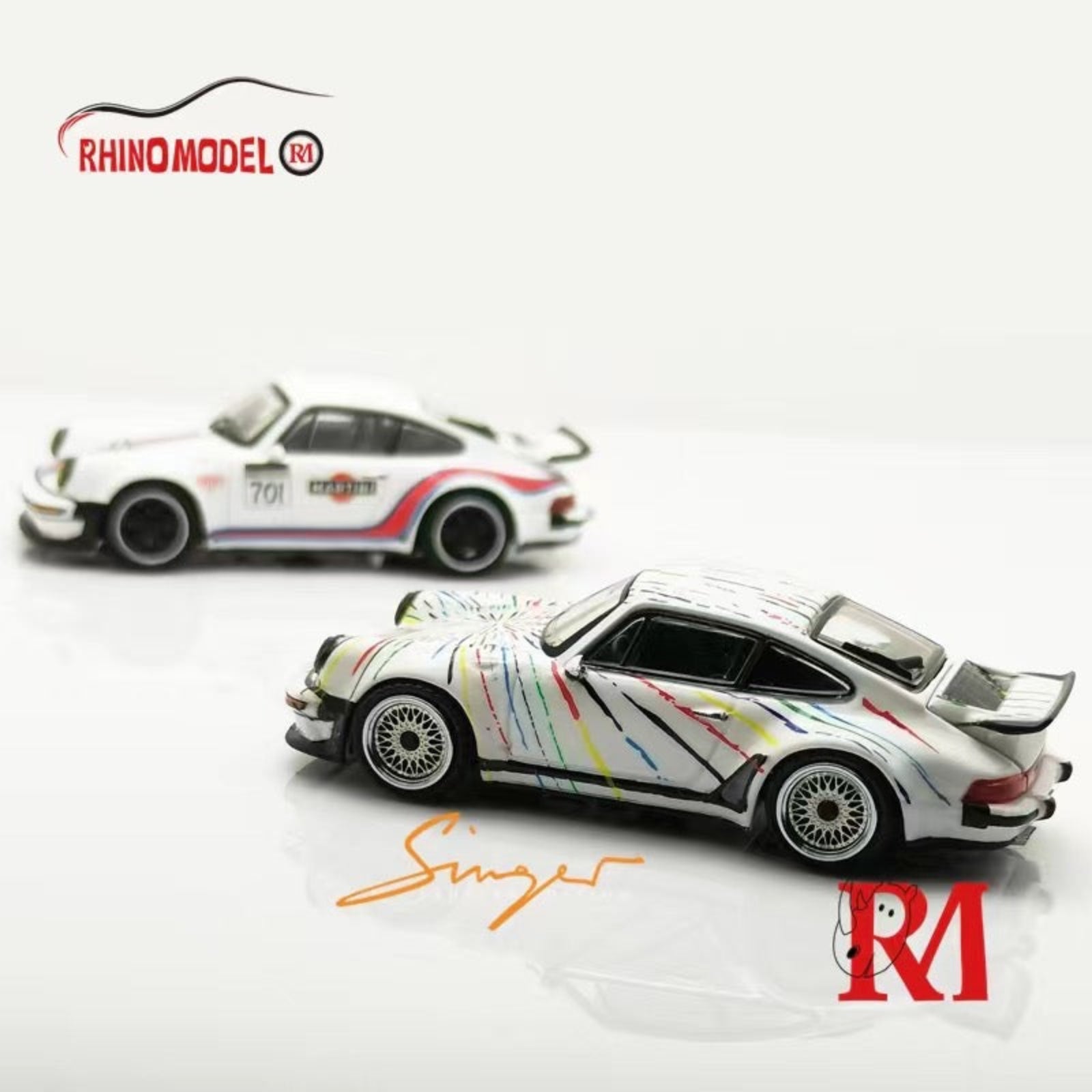 Rhino Model 1:64 Porsche Singer Turbo Study 930 (2 Versions) – Horizon ...