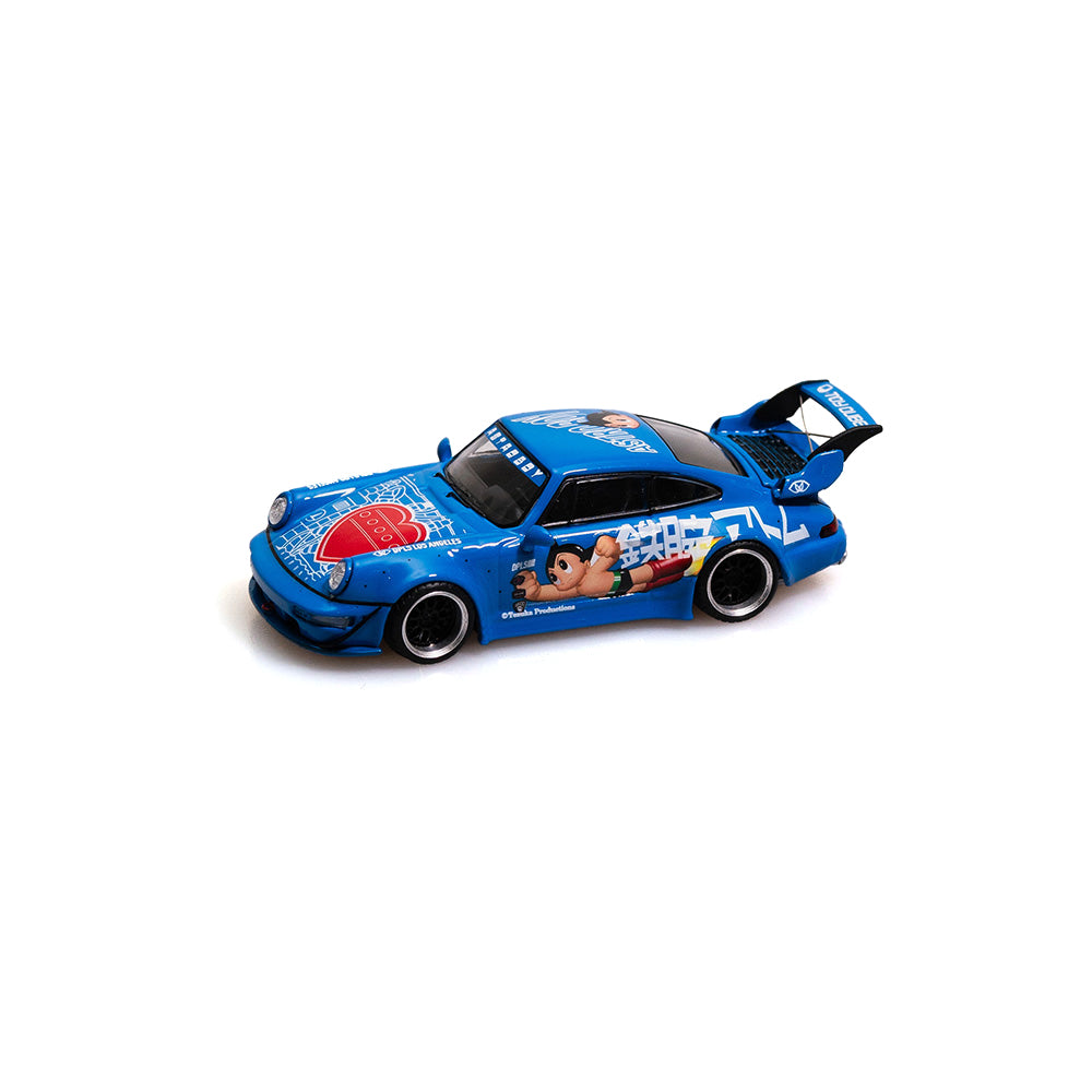 DPLS x Toyqube 1:64 Astro Boy Porsche RWB Diecast – Horizon Diecast