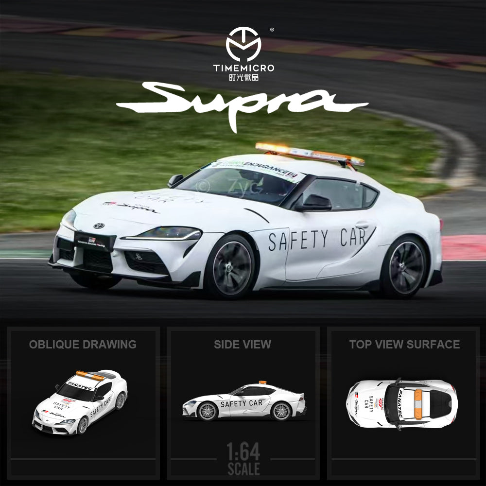 [Preorder] TimeMicro 1:64 Toyota Supra A90 Racing Car White (2 Variant ...