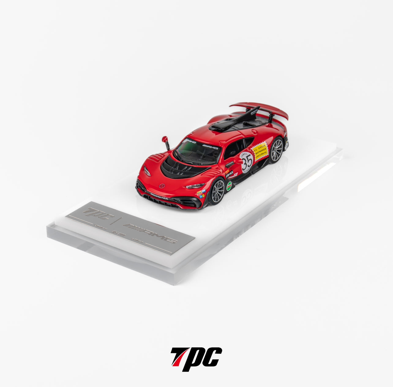 TPC 1:64 Mercedes-Benz AMG ONE - Red (2 Variants) – Horizon Diecast