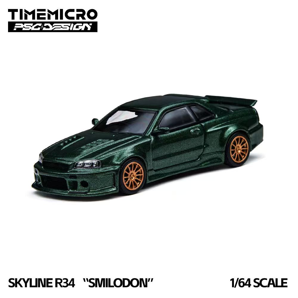 [Preorder] TimeMicro × PSC DESIGN 1:64 Nissan Skyline R34 Smilodon TM6 ...