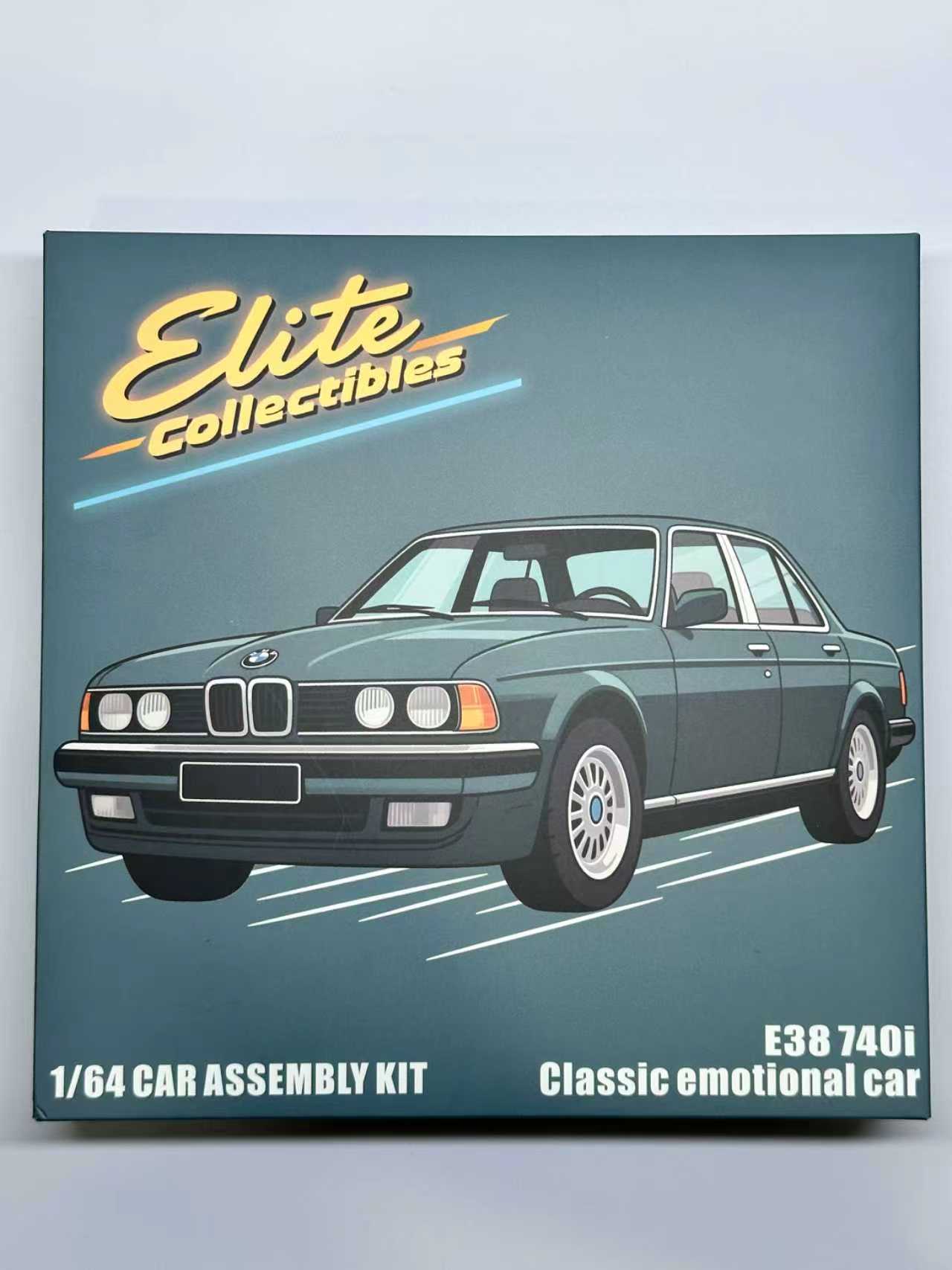 [Preorder] Elite Collectibles 1:64 BMW E38 Original color and unpainte ...