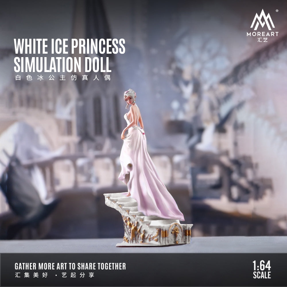 MoreArt 1:64 WHITE ICE PRINCESS SIMULATION DOLL MO223024 – Horizon Diecast