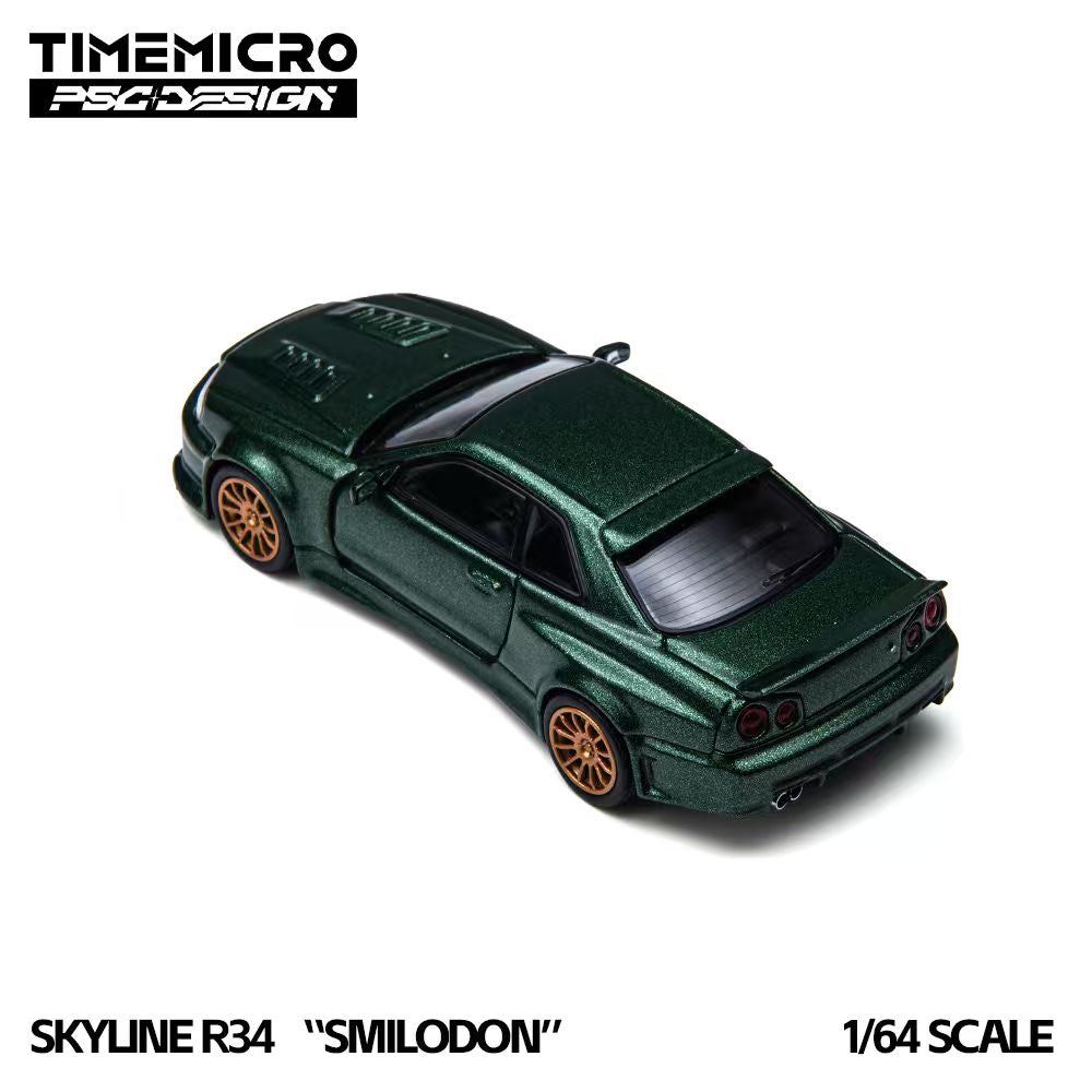 [Preorder] TimeMicro × PSC DESIGN 1:64 Nissan Skyline R34 Smilodon TM6 ...