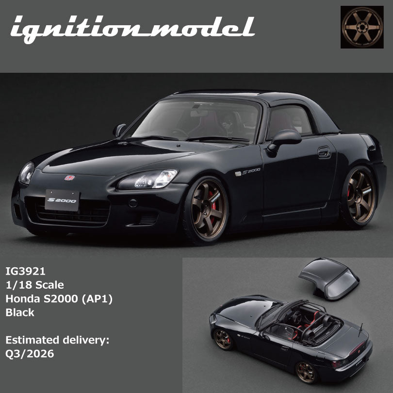 [Preorder] Ignition Model 1:18 Honda S2000 (AP1) Black IG3921 – Horizon ...