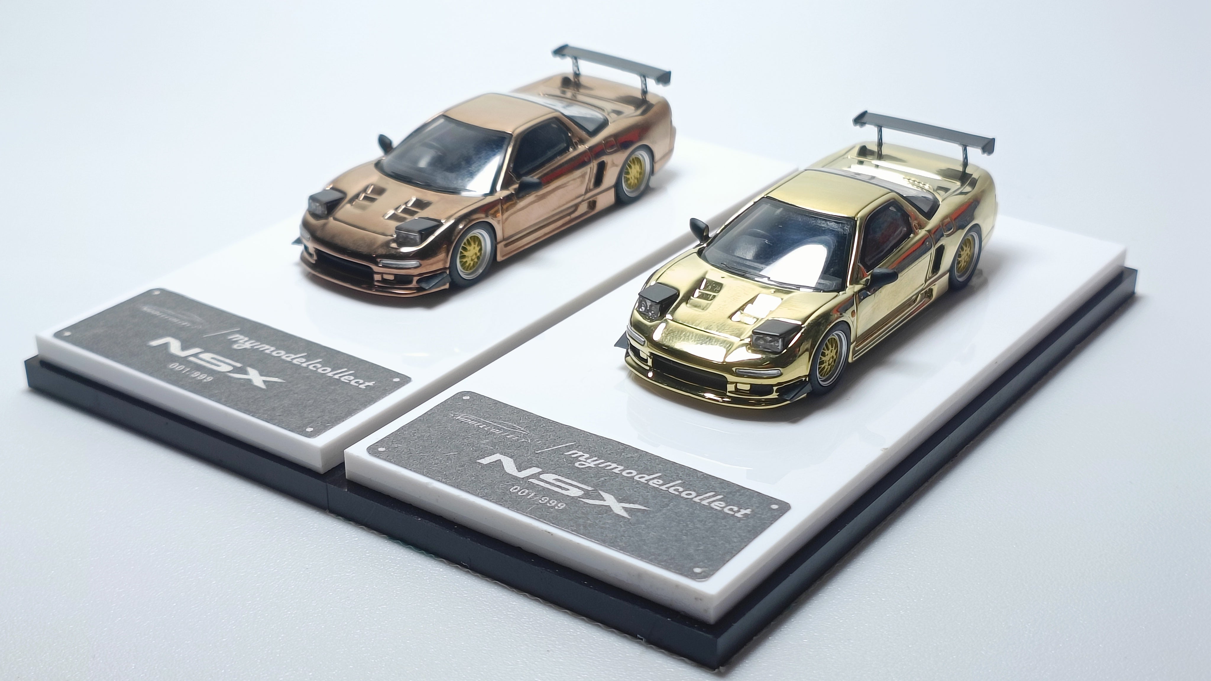 Model Collect 1:64 Honda NSX Na1 Chrome Gold (2 Colors) – Horizon Diecast