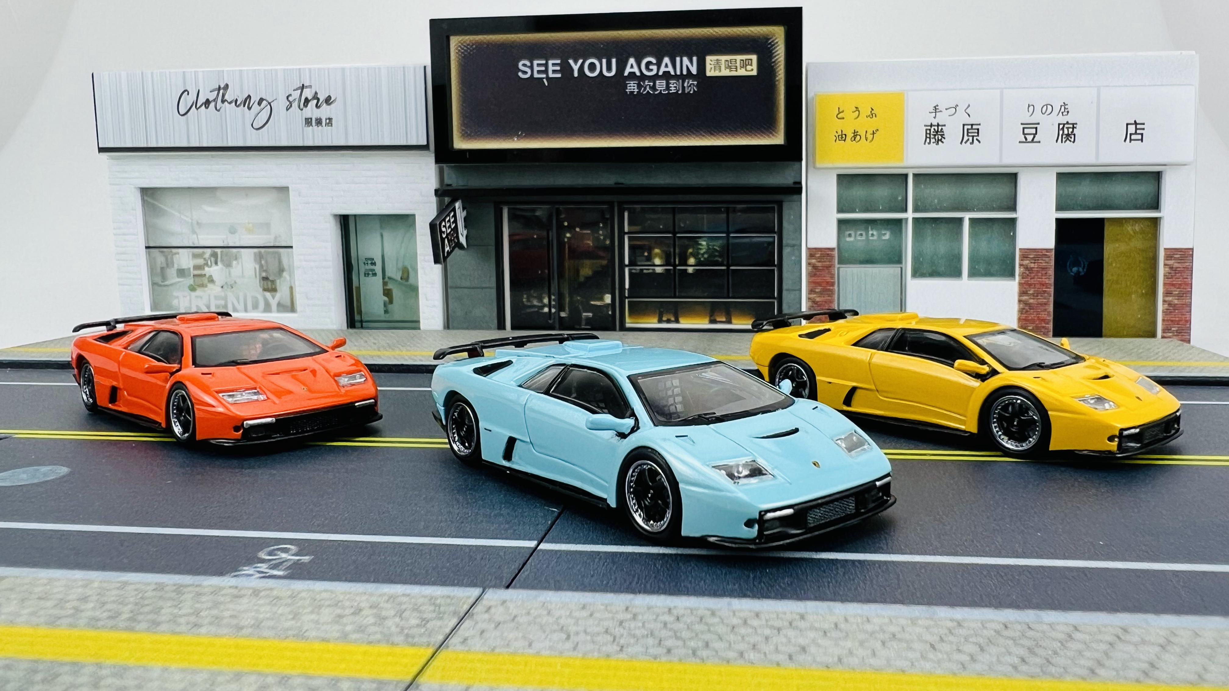 Stance Hunters 1:64 Lamborghini Diablo GT (3 Colors) – Horizon Diecast