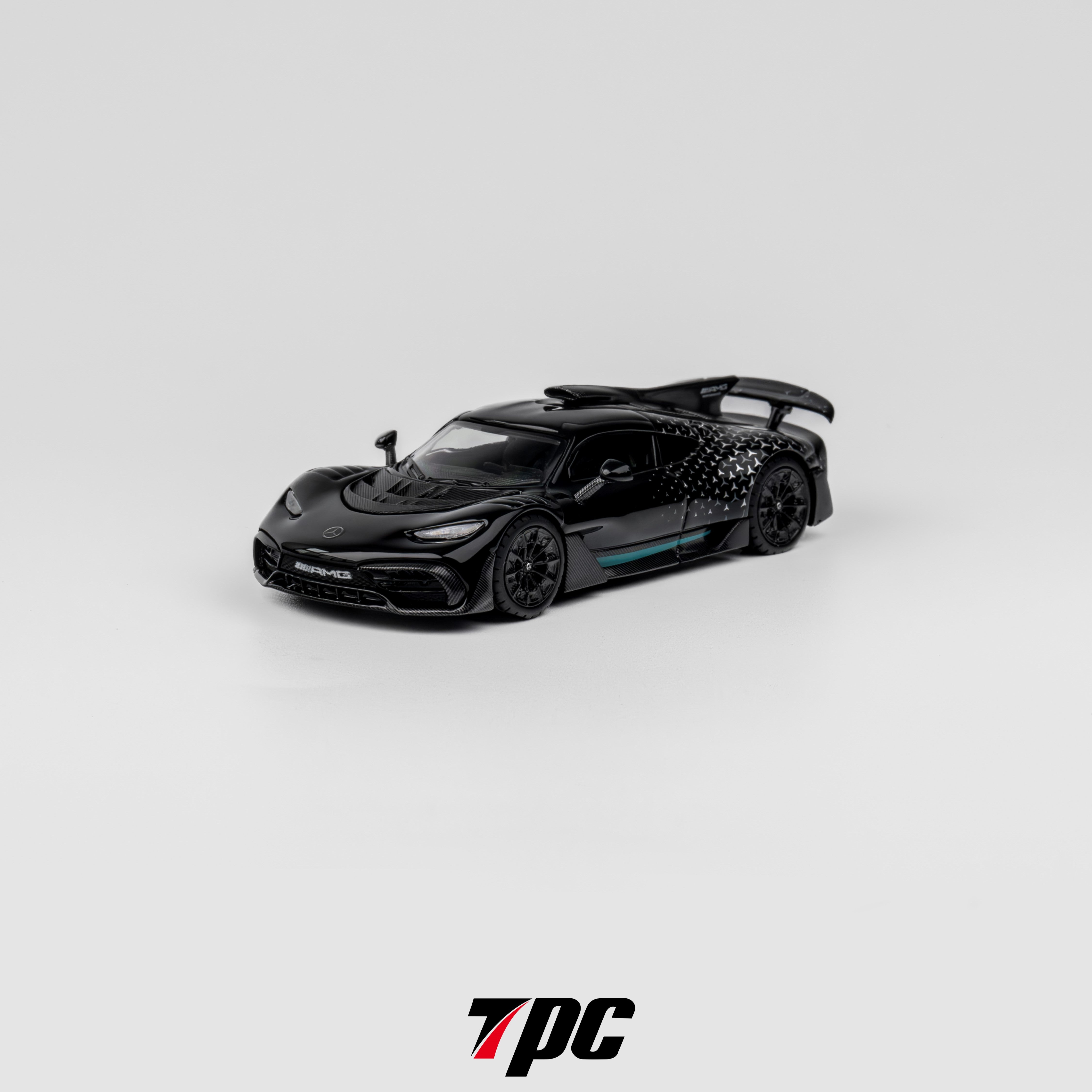TPC 1:64 Mercedes-Benz AMG ONE- Black stars – Horizon Diecast