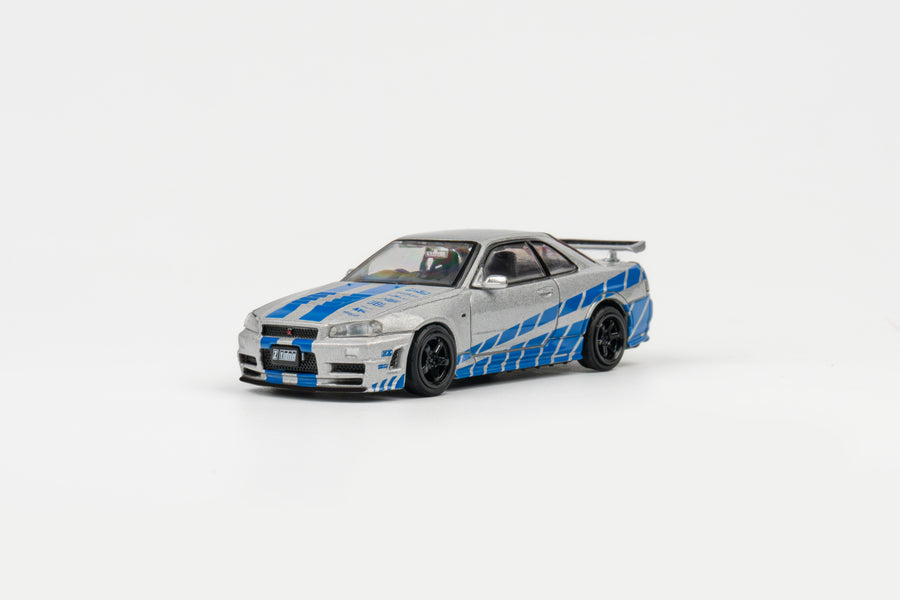 TOPART & DCT 1:64 Nissan GTR R34 Z-TUNE (4 Colors) – Horizon Diecast