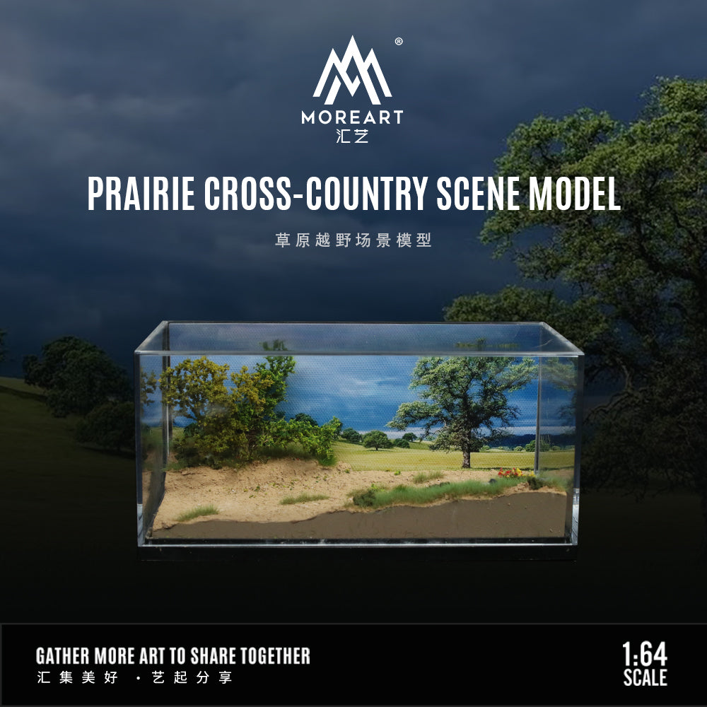 MoreArt 1:64 Prairie Cross-Country Scene Model – Horizon Diecast