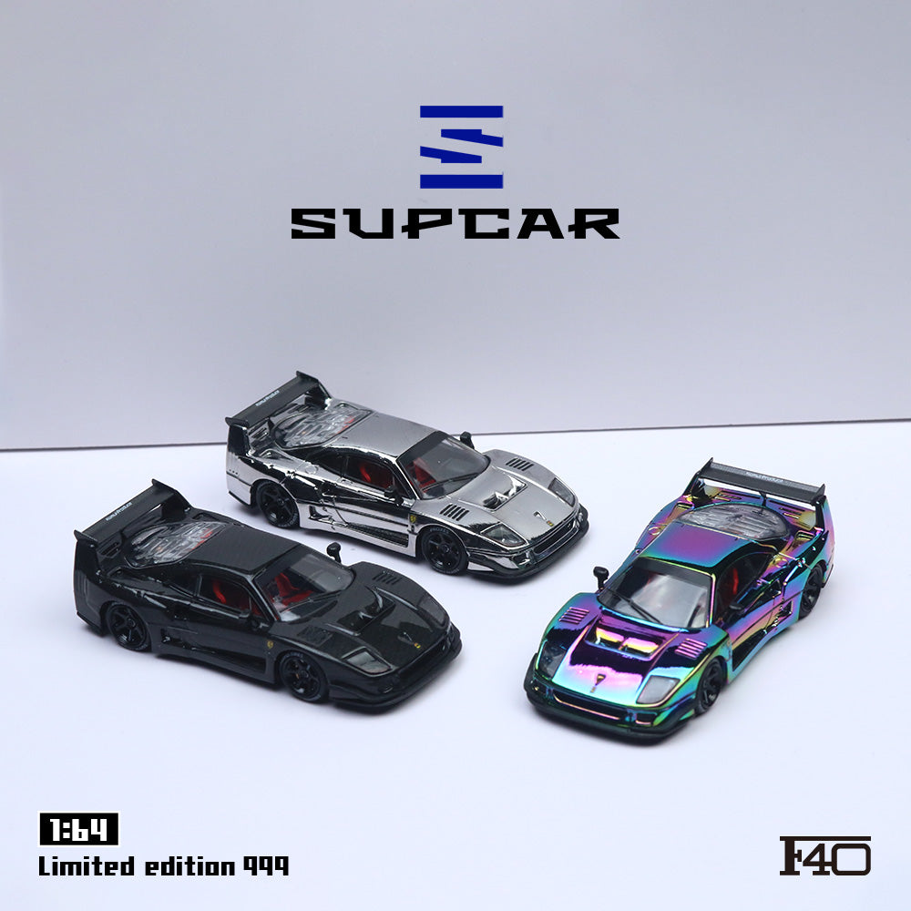 SUPCAR 1:64 Ferrari F40 (3 Colors) – Horizon Diecast