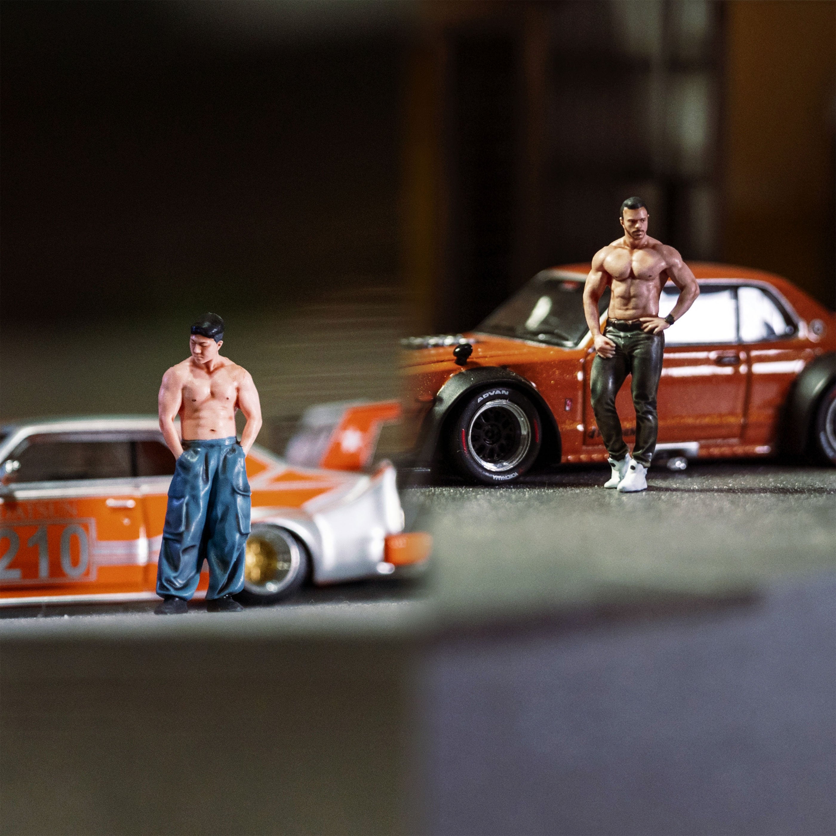 EHC Model 1:64 Muscle Man Duo – Horizon Diecast