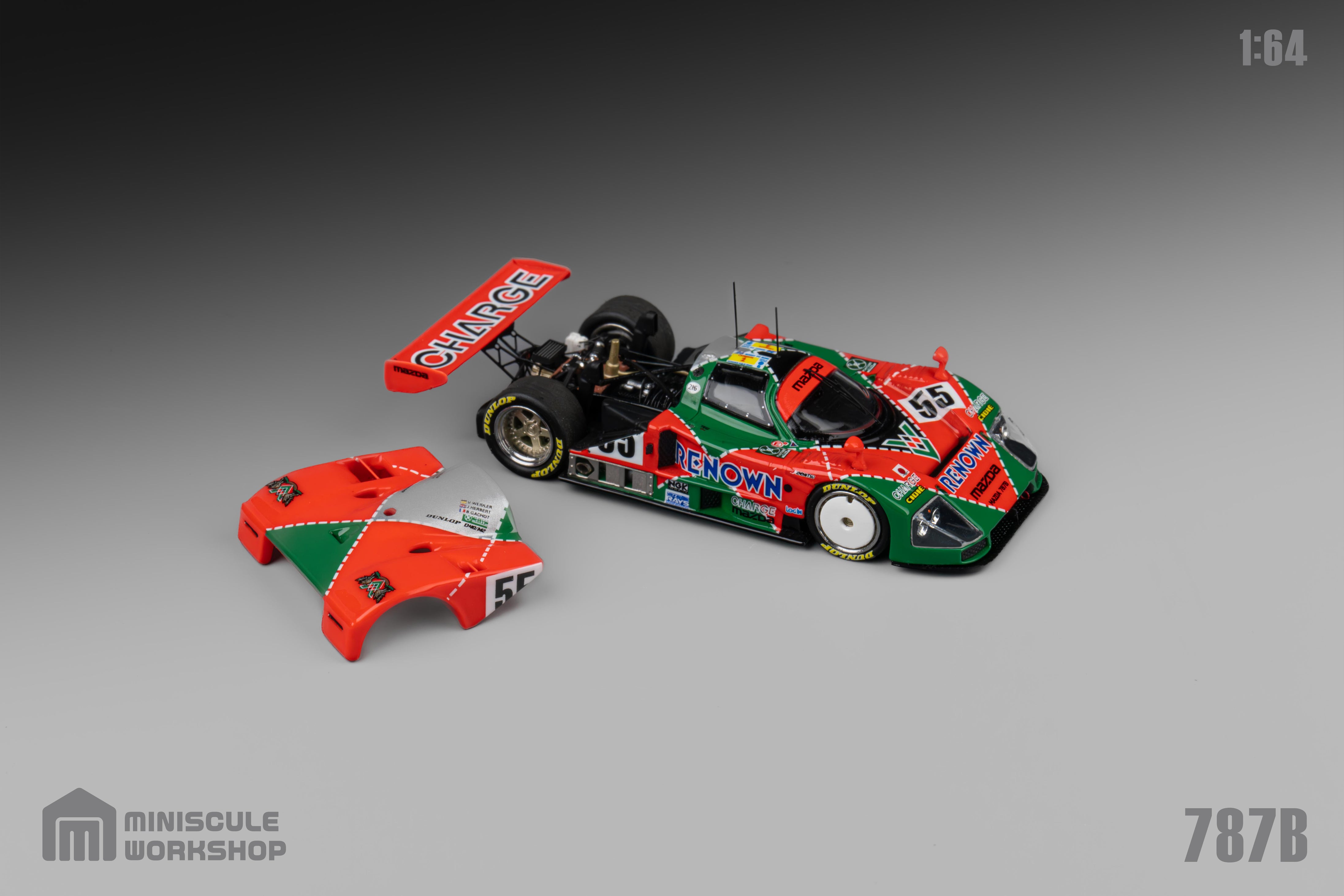 [Preorder] Miniscule Workshop 1:64 Mazda 787B 1991 Le Mans Champion ...