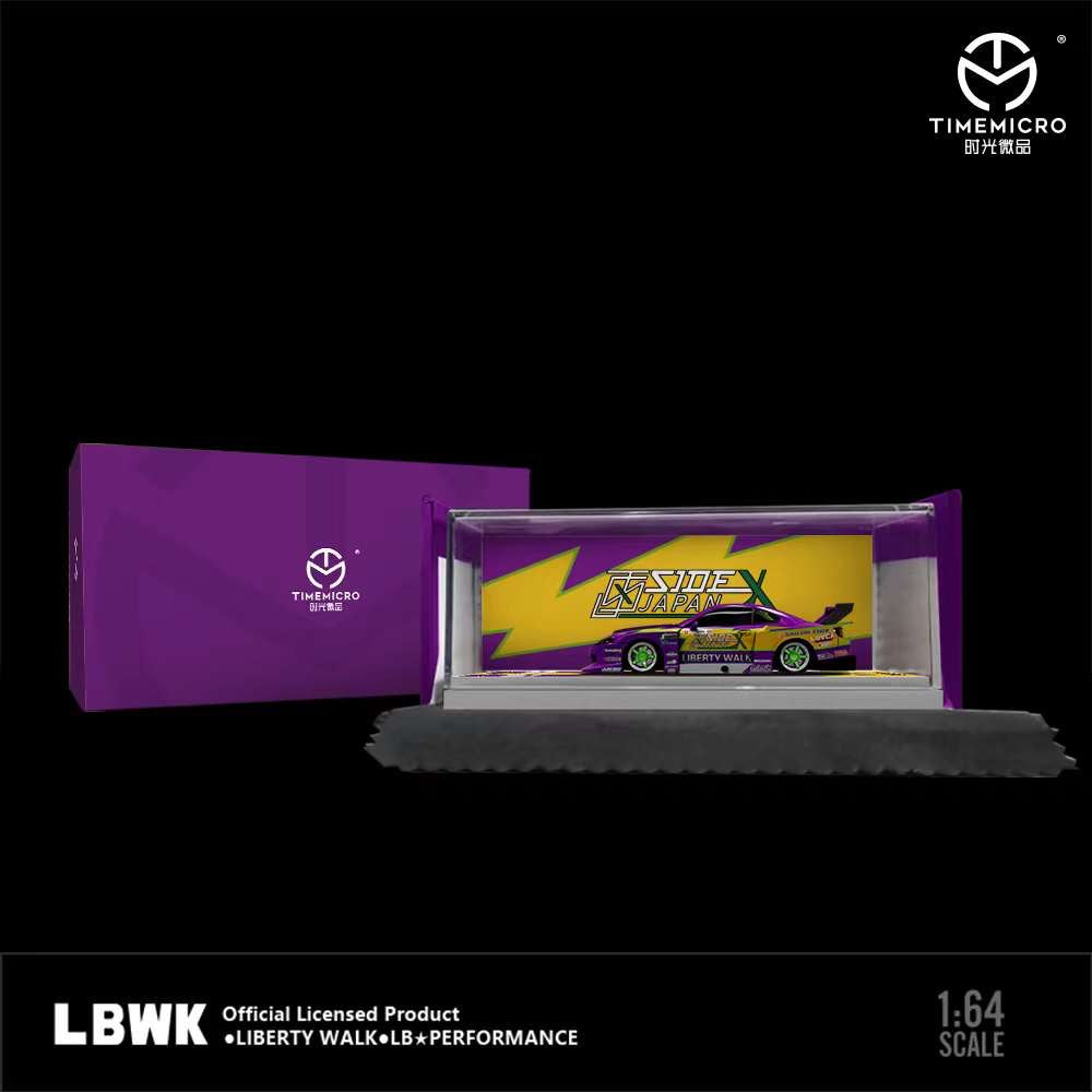 Time Micro 1:64 LBWK S15 Purple Lightning TM646003 – Horizon Diecast