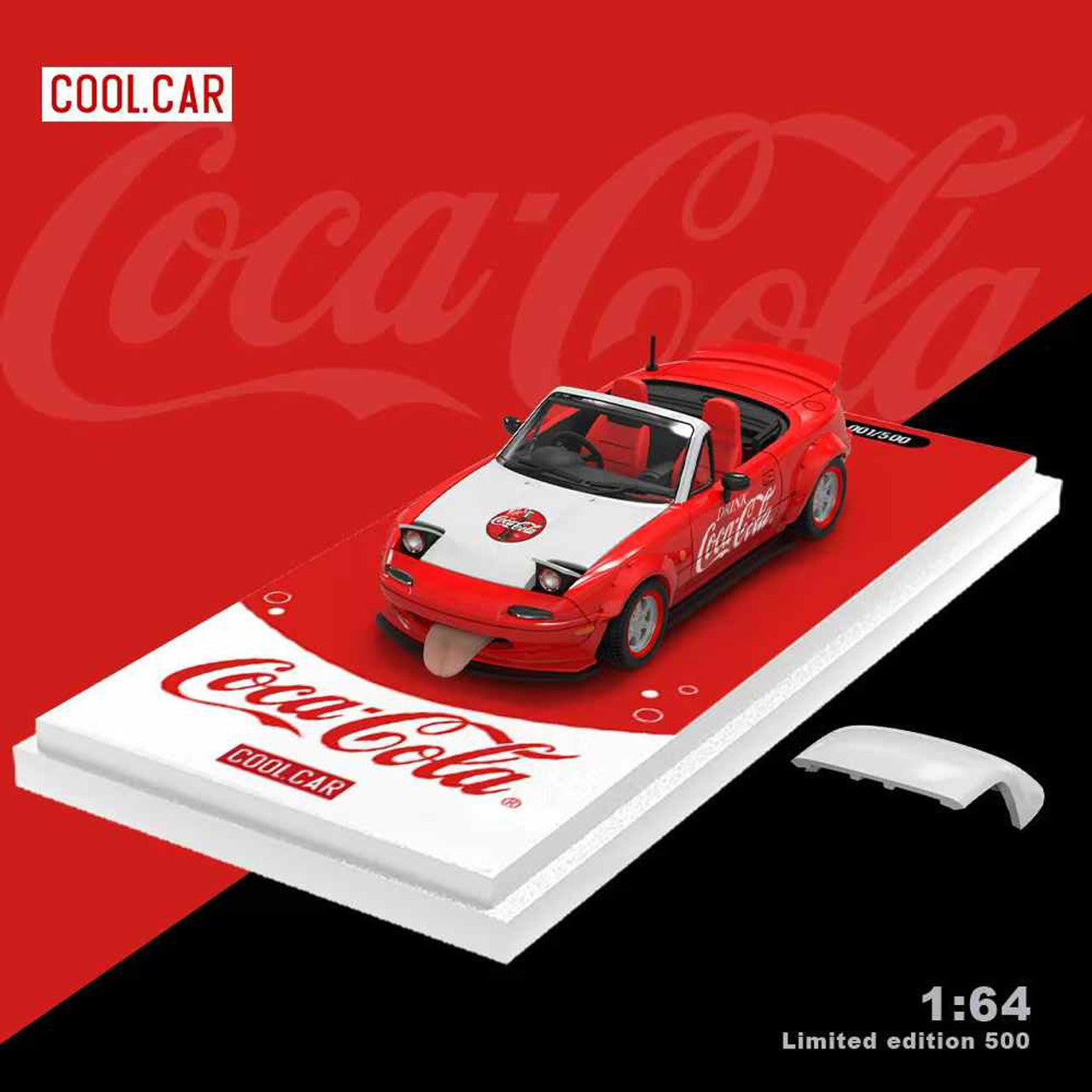Cool Car 1:64 Mazda MX5 Coca Cola Livery (4 Versions) – Horizon Diecast