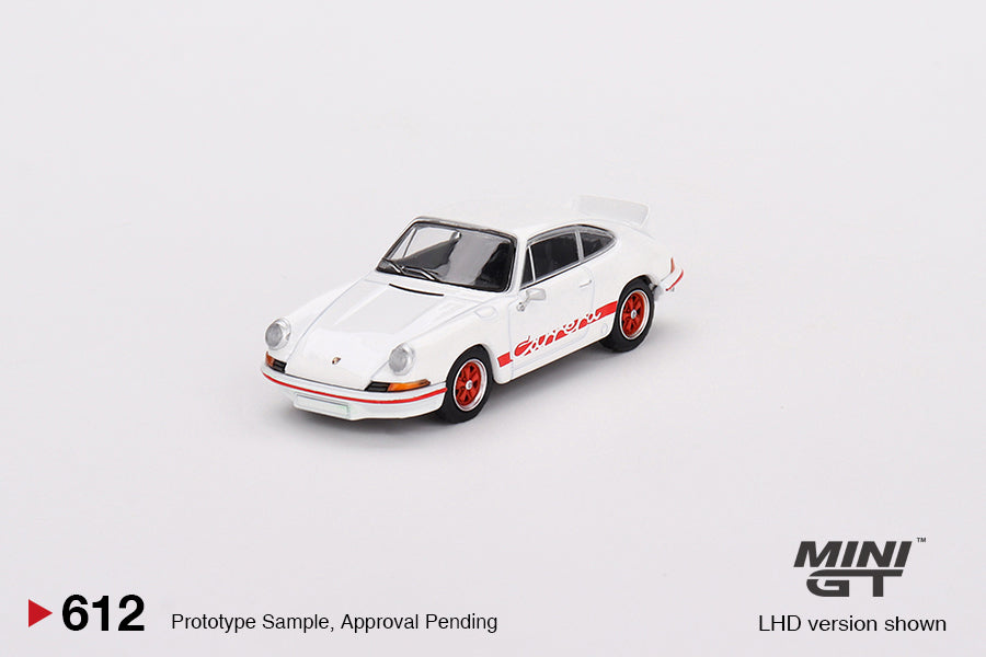 Mini GT 1:64 Porsche 911 Carrera RS 2.7 Grand Prix White / Red MGT00612 ...