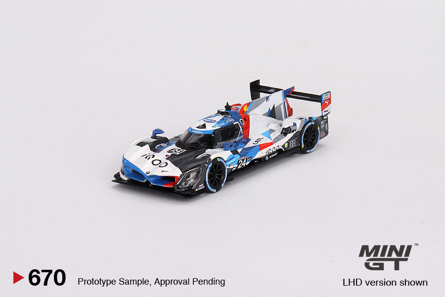 Mini GT 1:64 BMW M Hybrid V8 GTP #24 BMW M Team RLL 2023 IMSA Daytona ...