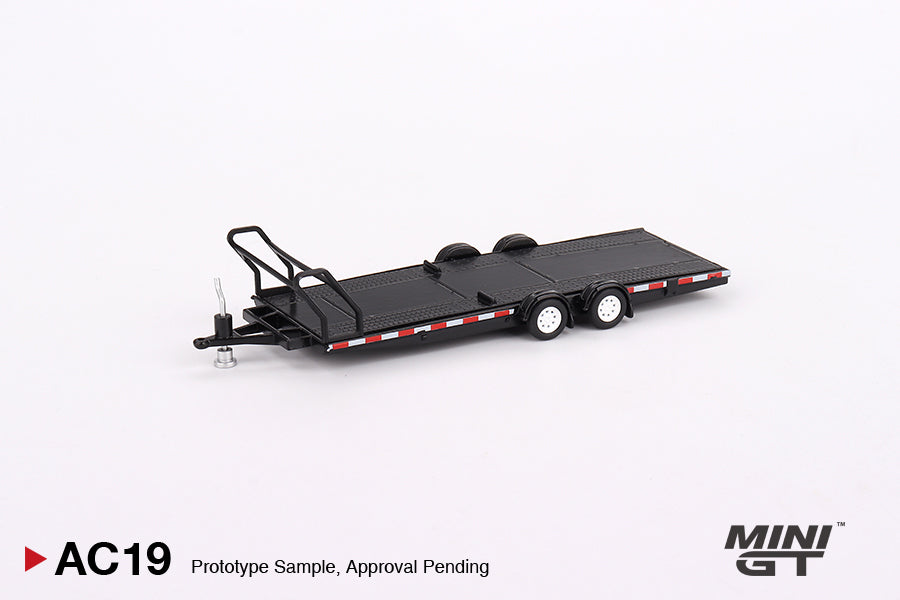 Mini GT 1:64 1:64 Car Hauler Trailer Type B Black MGTAC19 – Horizon Diecast