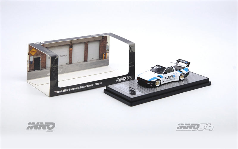Inno64 1:64 Toyota AE86 Sprinter Trueno "TURN14" PANDEM / ROCKET BUNNY ...