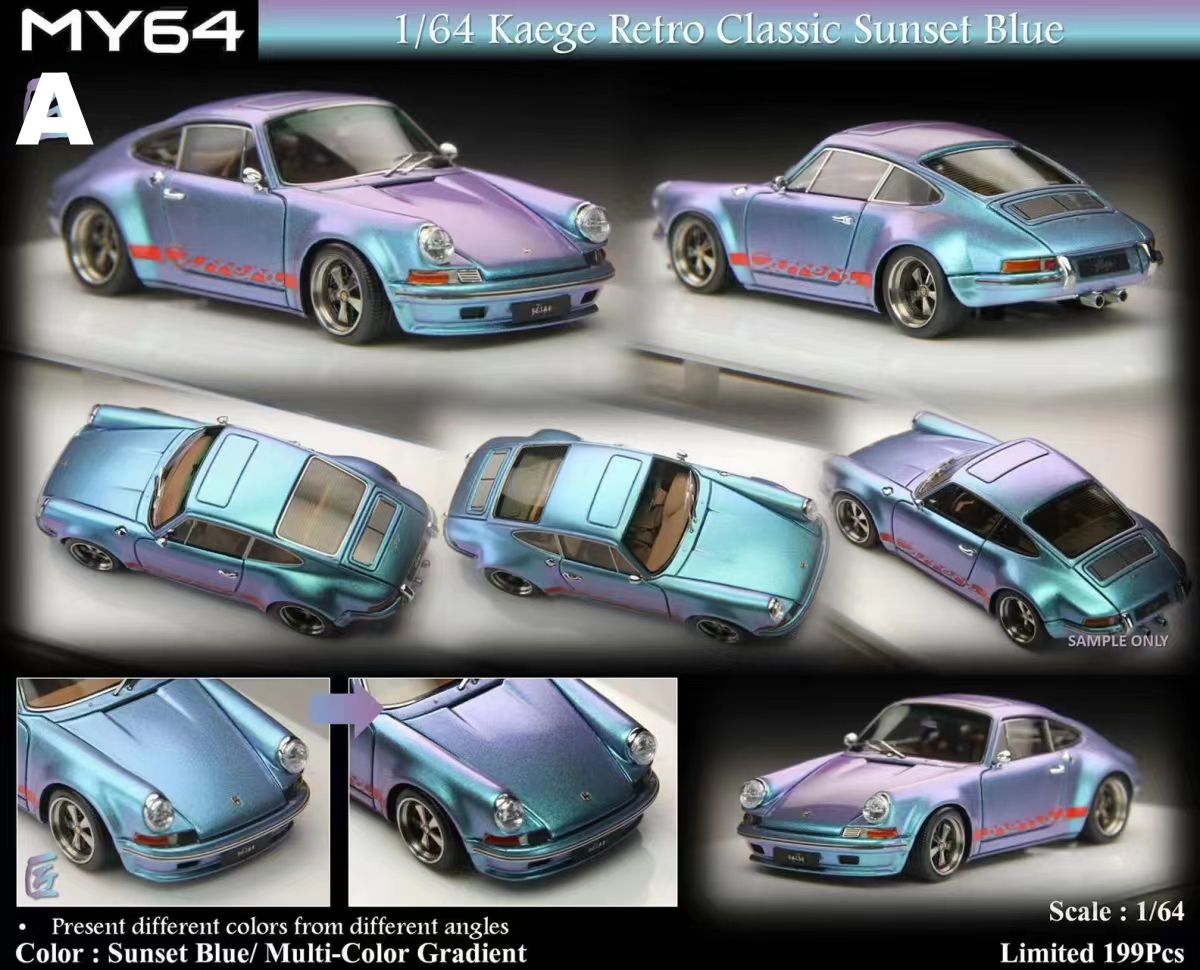 MY64 1:64 Resin Porsche 911 – Horizon Diecast