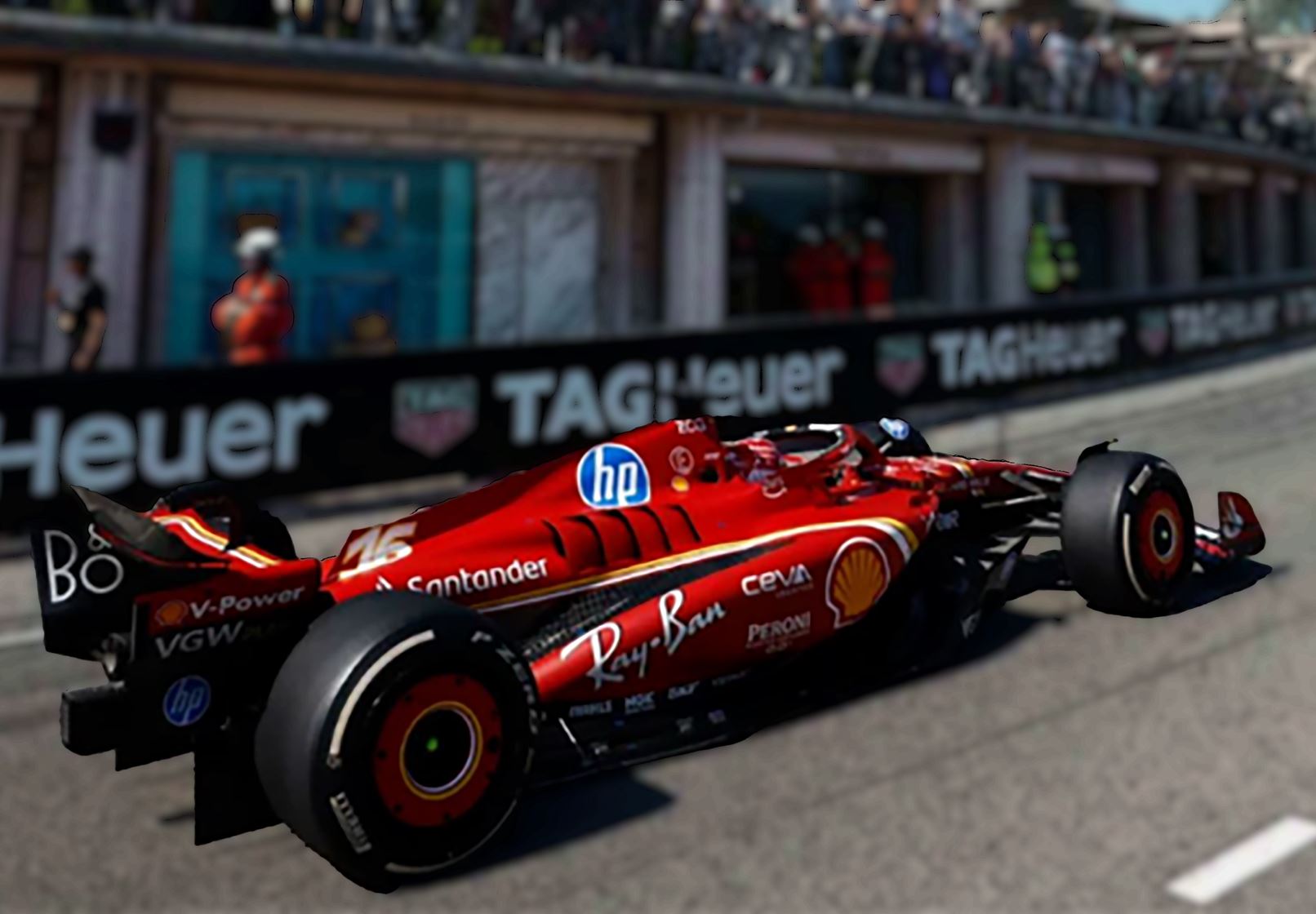 [Preorder] BBR 1:18 FERRARI SF24 MONACO GP 2024 - Luxury Packaging - W ...