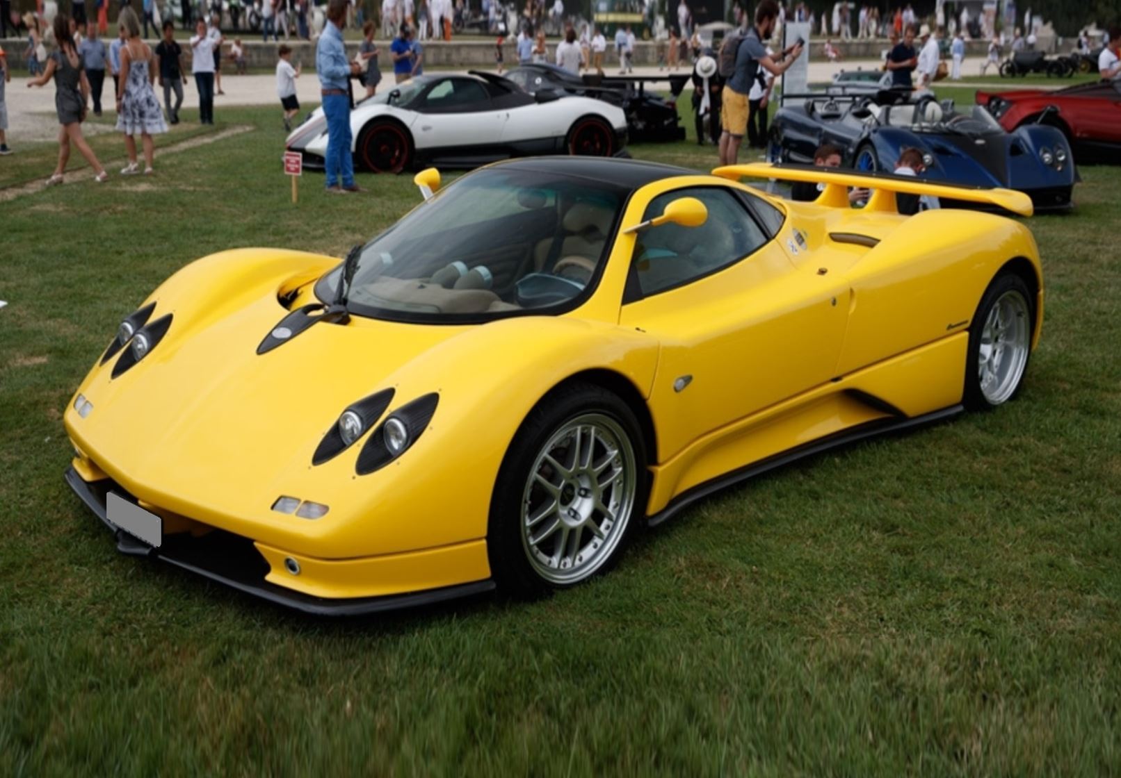[Preorder] BBR Model 1:18 Pagani ZONDA C12 - Yellow – Horizon Diecast