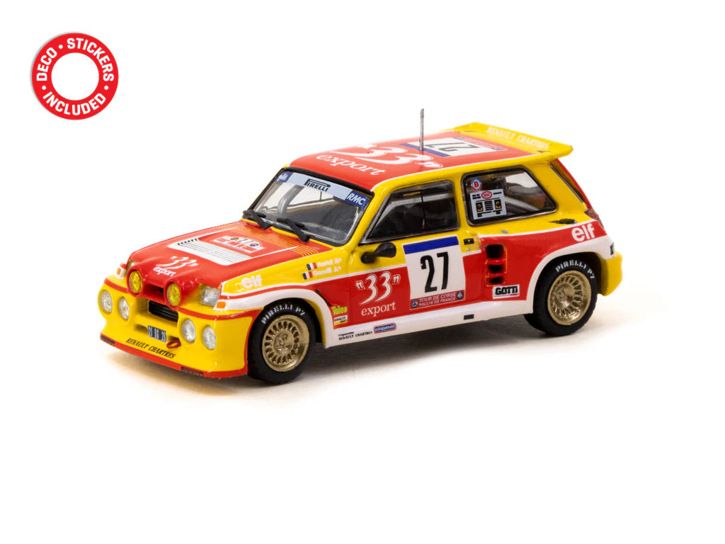 Tarmac Works 1:64 Renault 5 MAXI Turbo Tour de Corse T64-TL061-85TDC27 ...