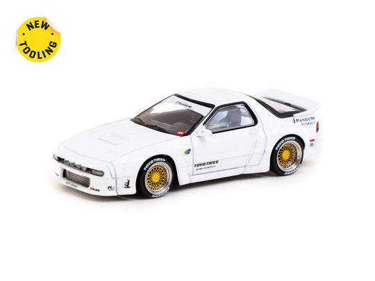 Tarmac Works 1:64 Pandem Mazda RX-7 FC3S White T64R-066-WH – Horizon Diecast