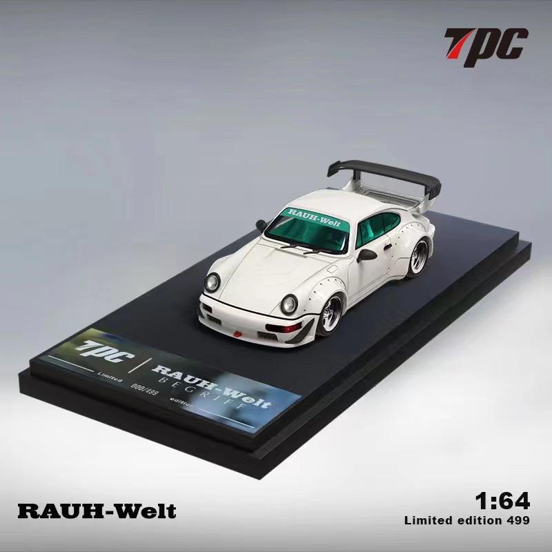 TPC 1:64 Porsche RWB 911 964 GT Wing Green – Horizon Diecast