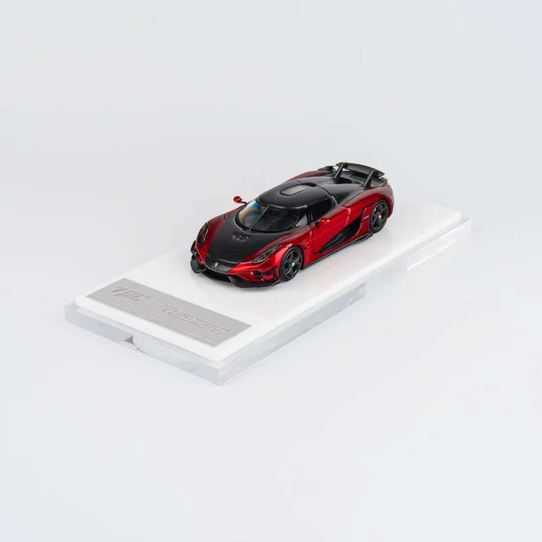 TPC 1:64 Koenigsegg Regera Red +Carbon Fiber Hood and Roof – Horizon ...